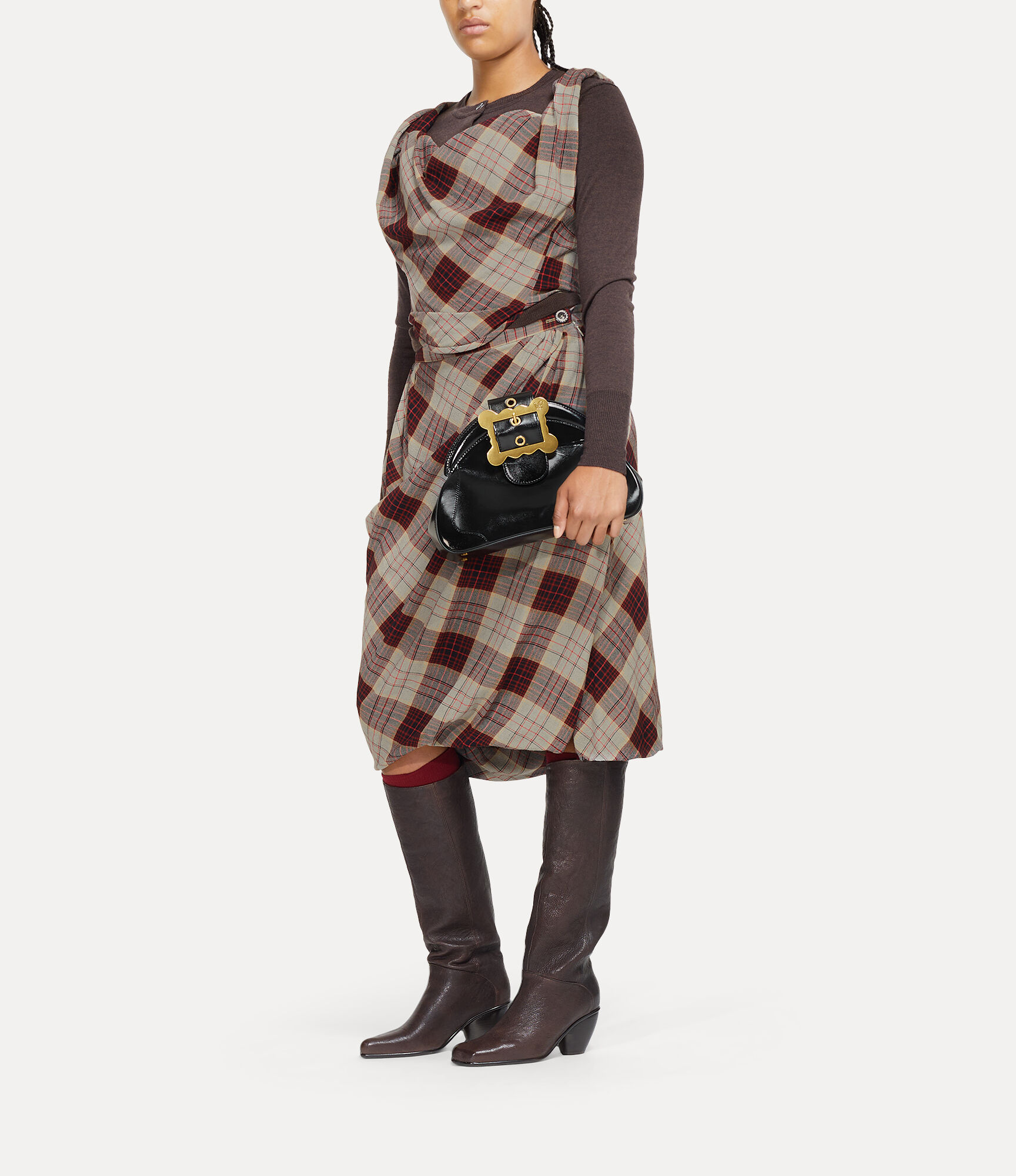 Amy Shoulder Bag in BLACK | Vivienne Westwood®