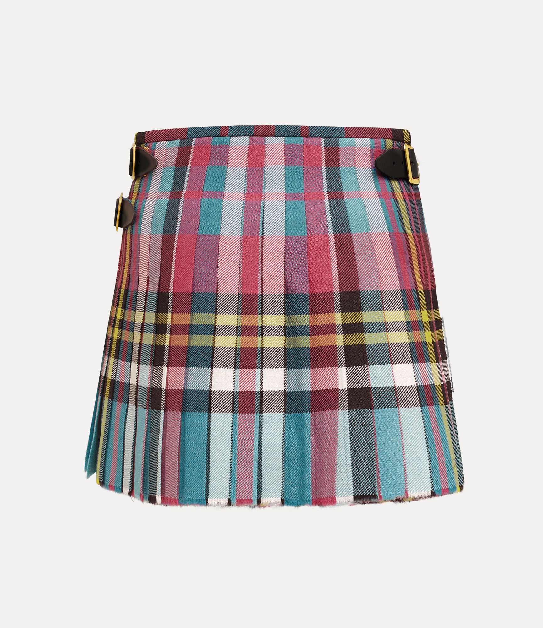 Worlds End Mini Kilt in GIANT-MAC-ANDY-BLUE | Vivienne Westwood®