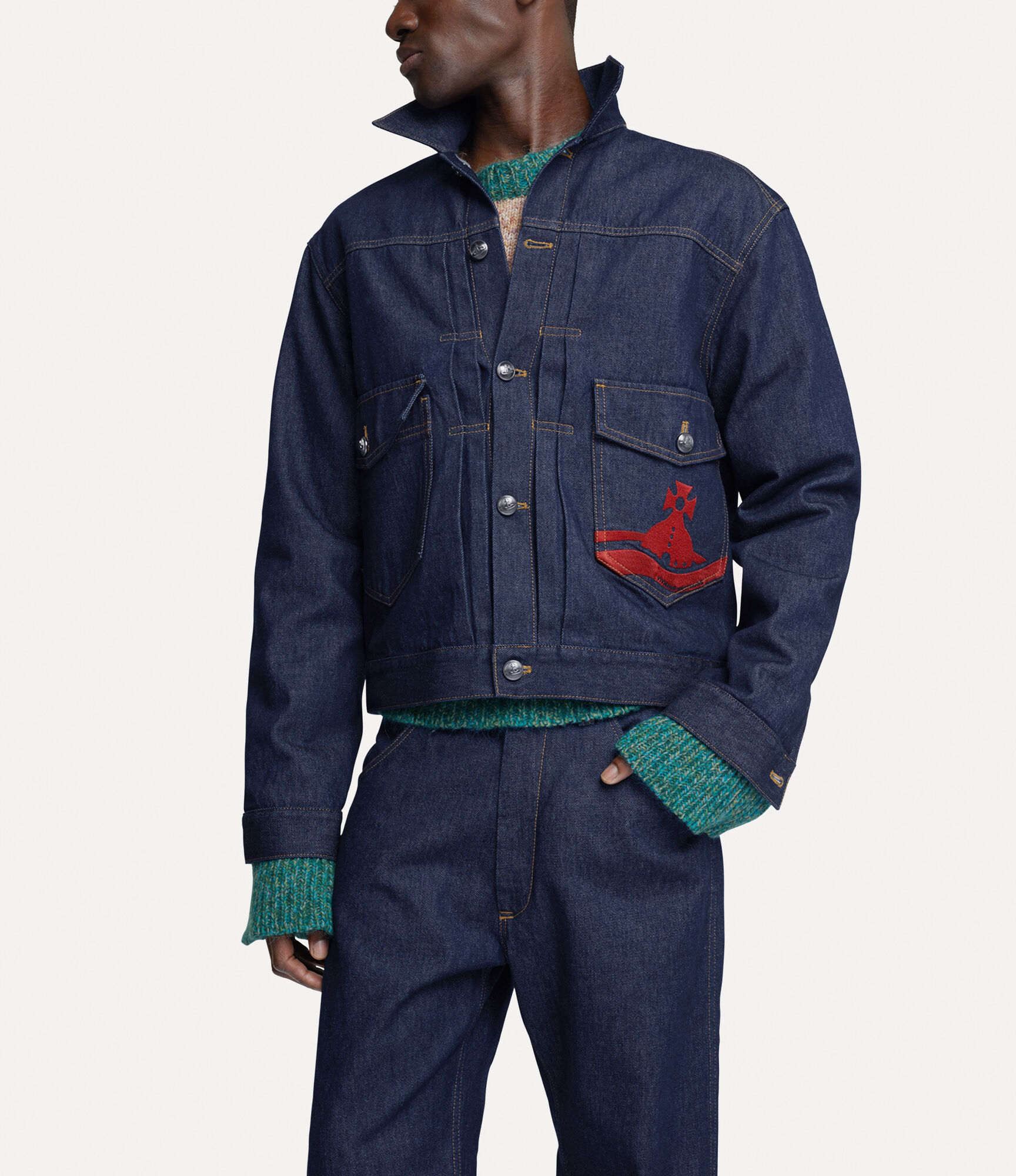 Marlene Jacket in SUNKEN-ORB-INDIGO | Vivienne Westwood®