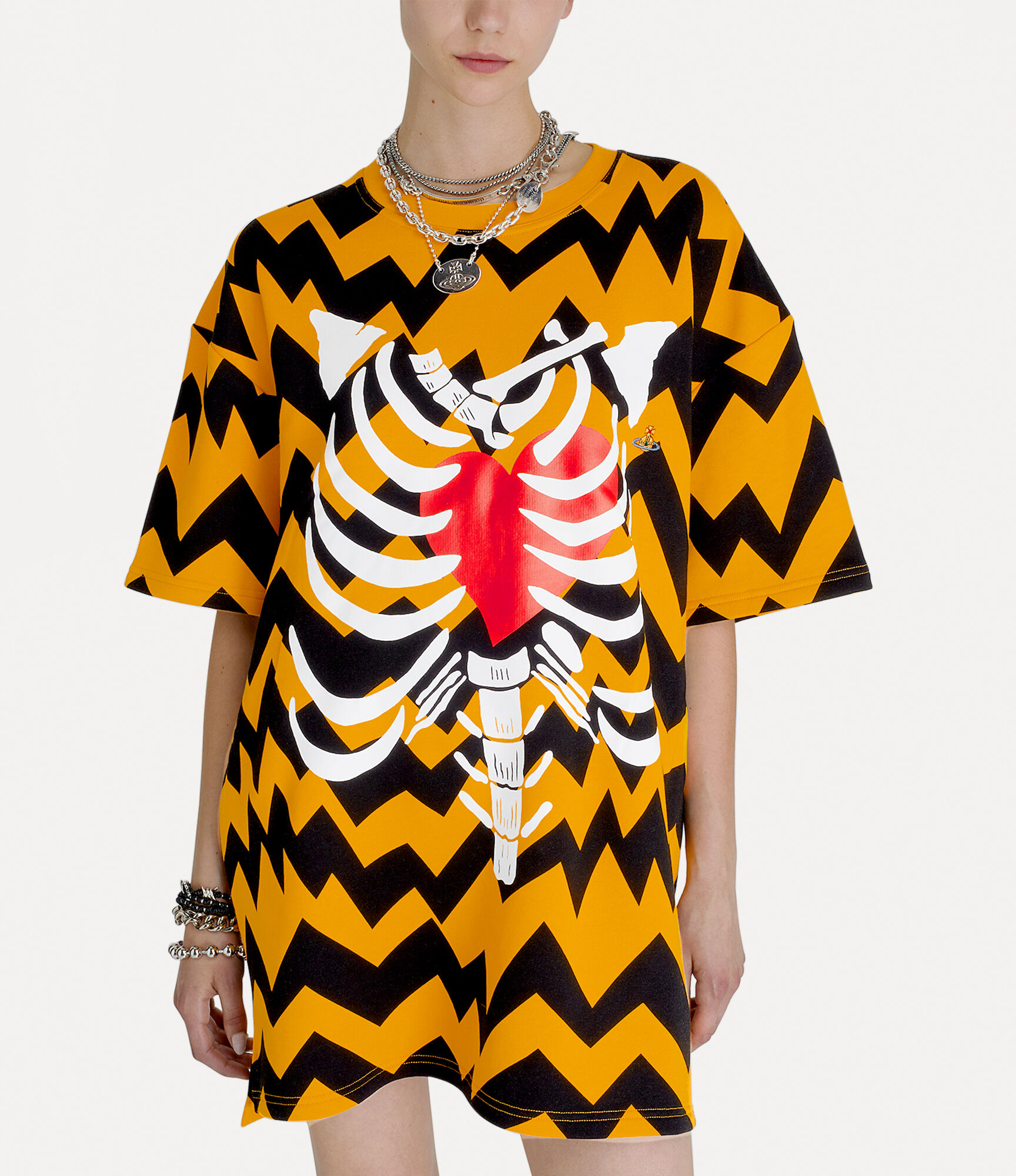 Oversized T-Shirt Zig Zag in ZIG-ZAG | Vivienne Westwood®