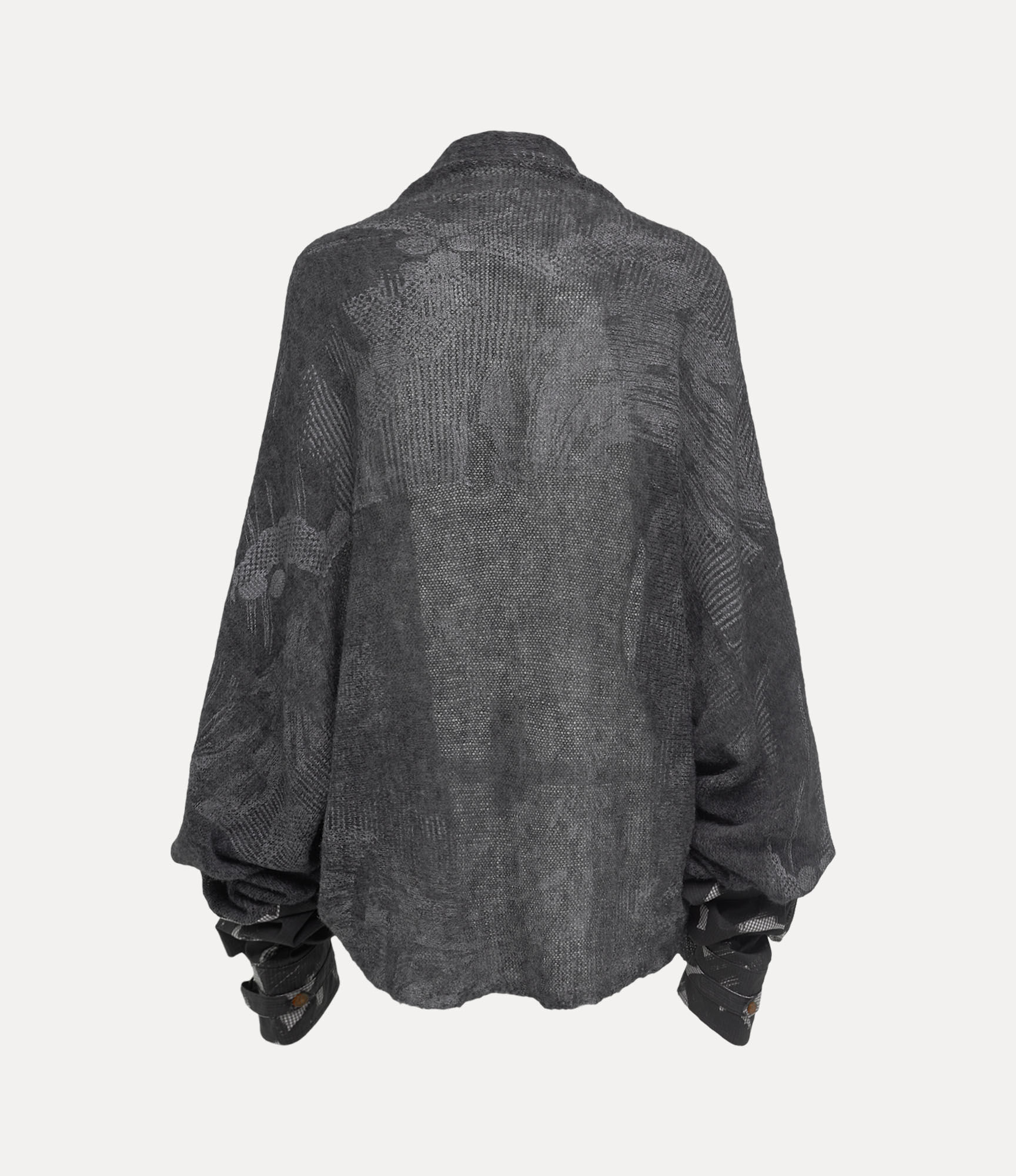 Hi-Vis Poncho Scarf in REFLECTIVE-GREY | Vivienne Westwood®