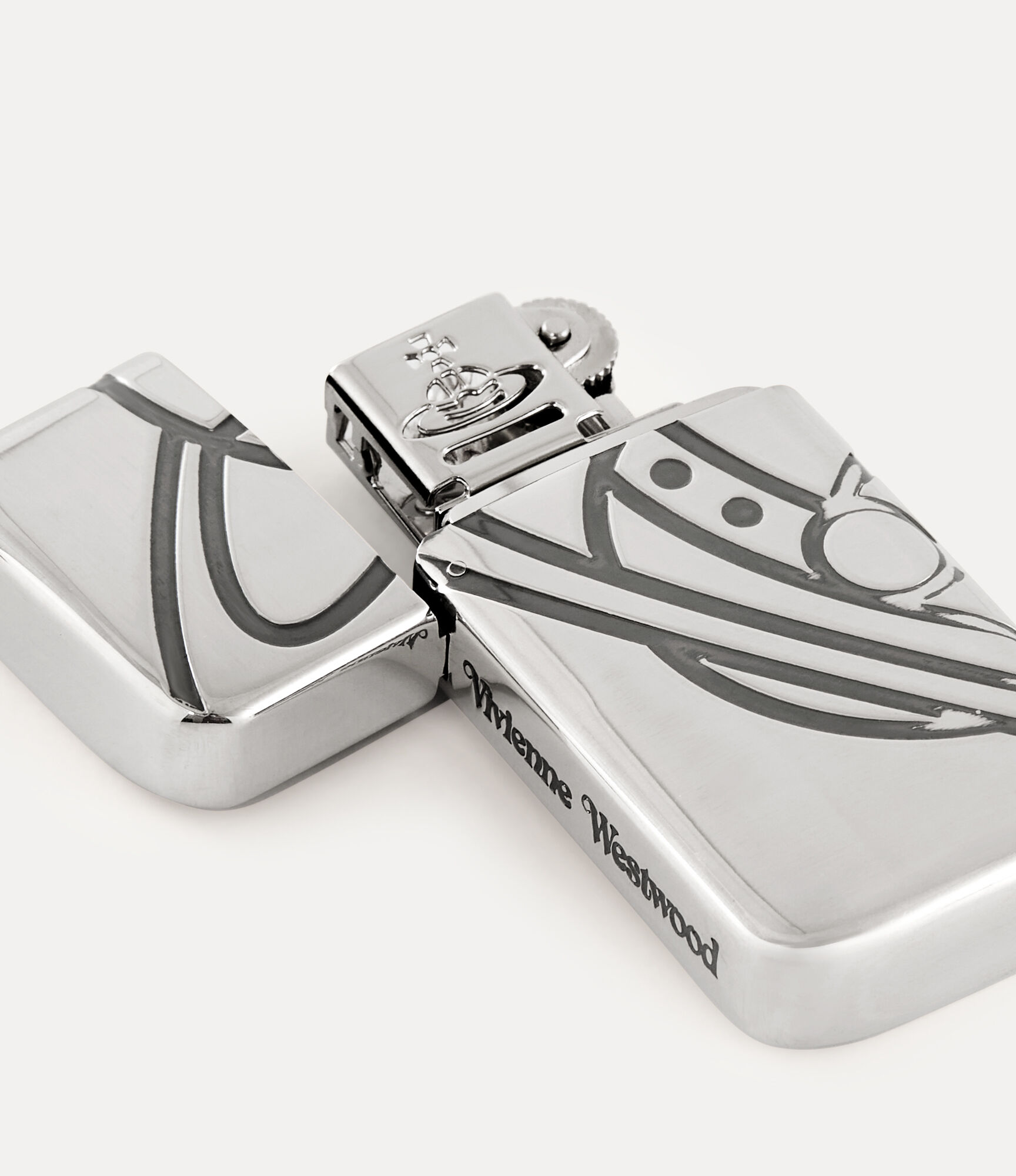 Zippo Orb Embossed Lighter in SILVER | Vivienne Westwood®