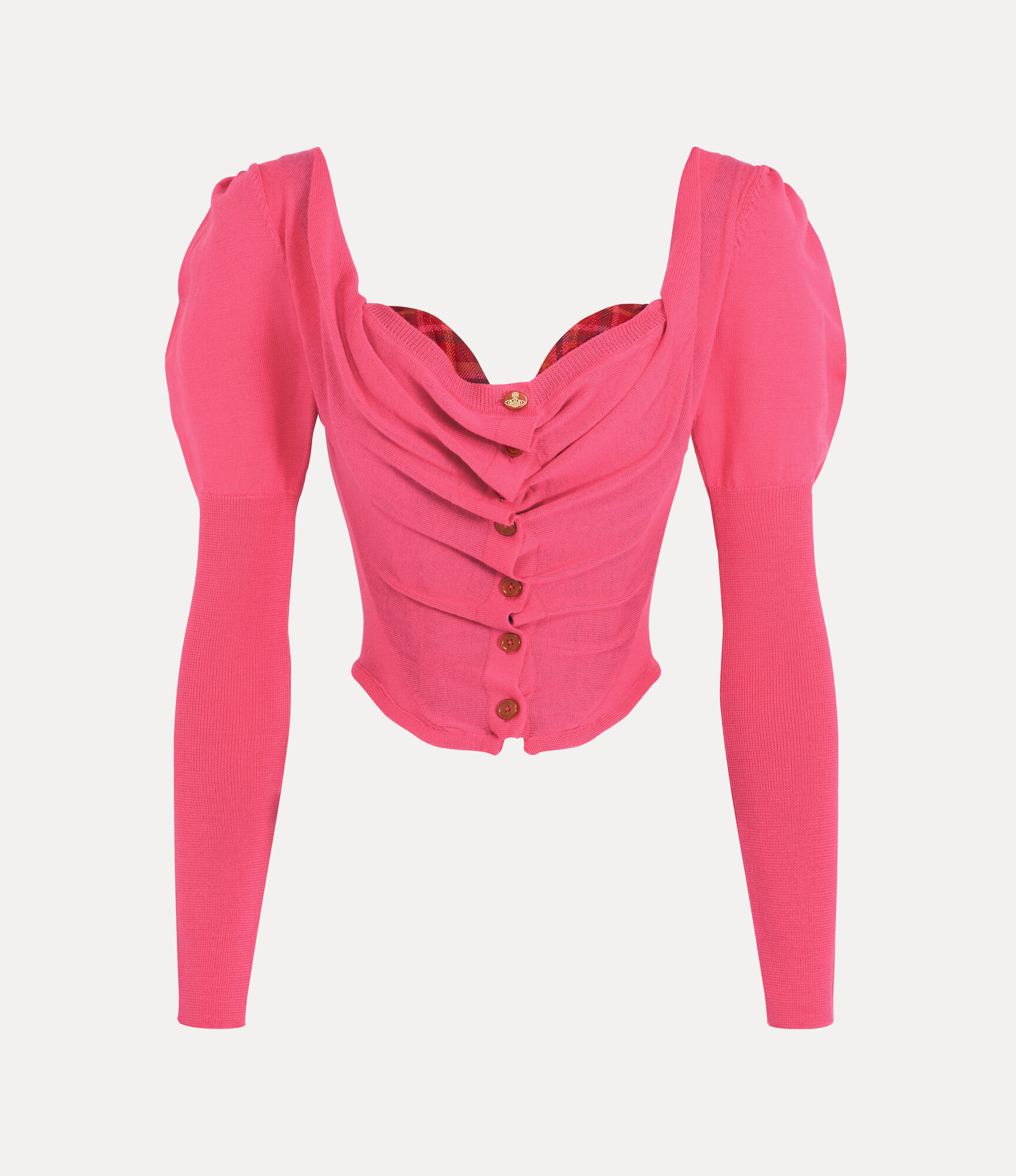 Nana Bea Corset Cardigan in PINK | Vivienne Westwood®