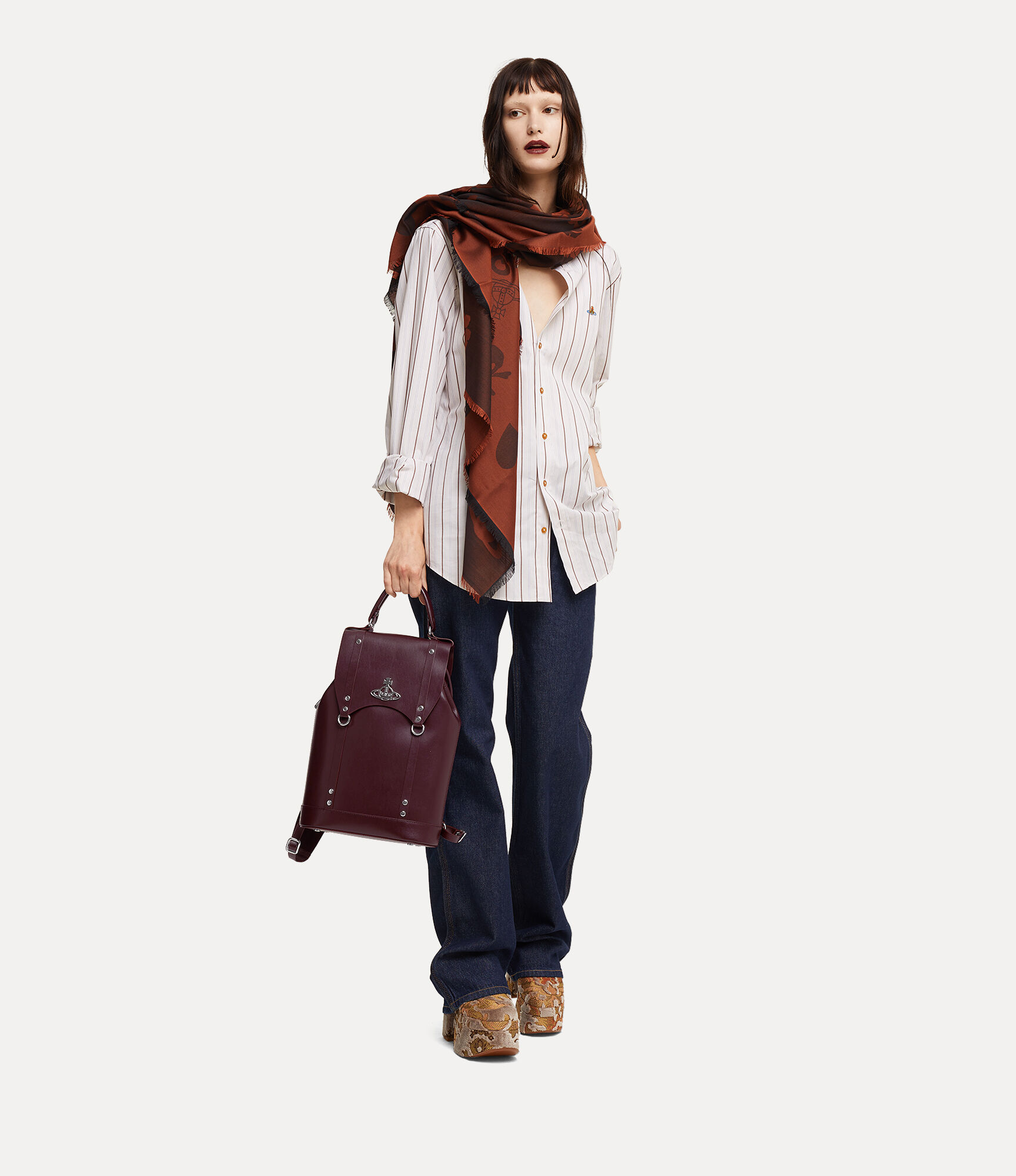 Max Backpack in BROWN | Vivienne Westwood®