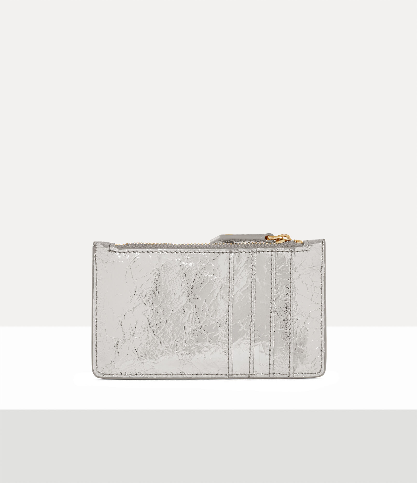 Slim Long Card Holder in SILVER | Vivienne Westwood®