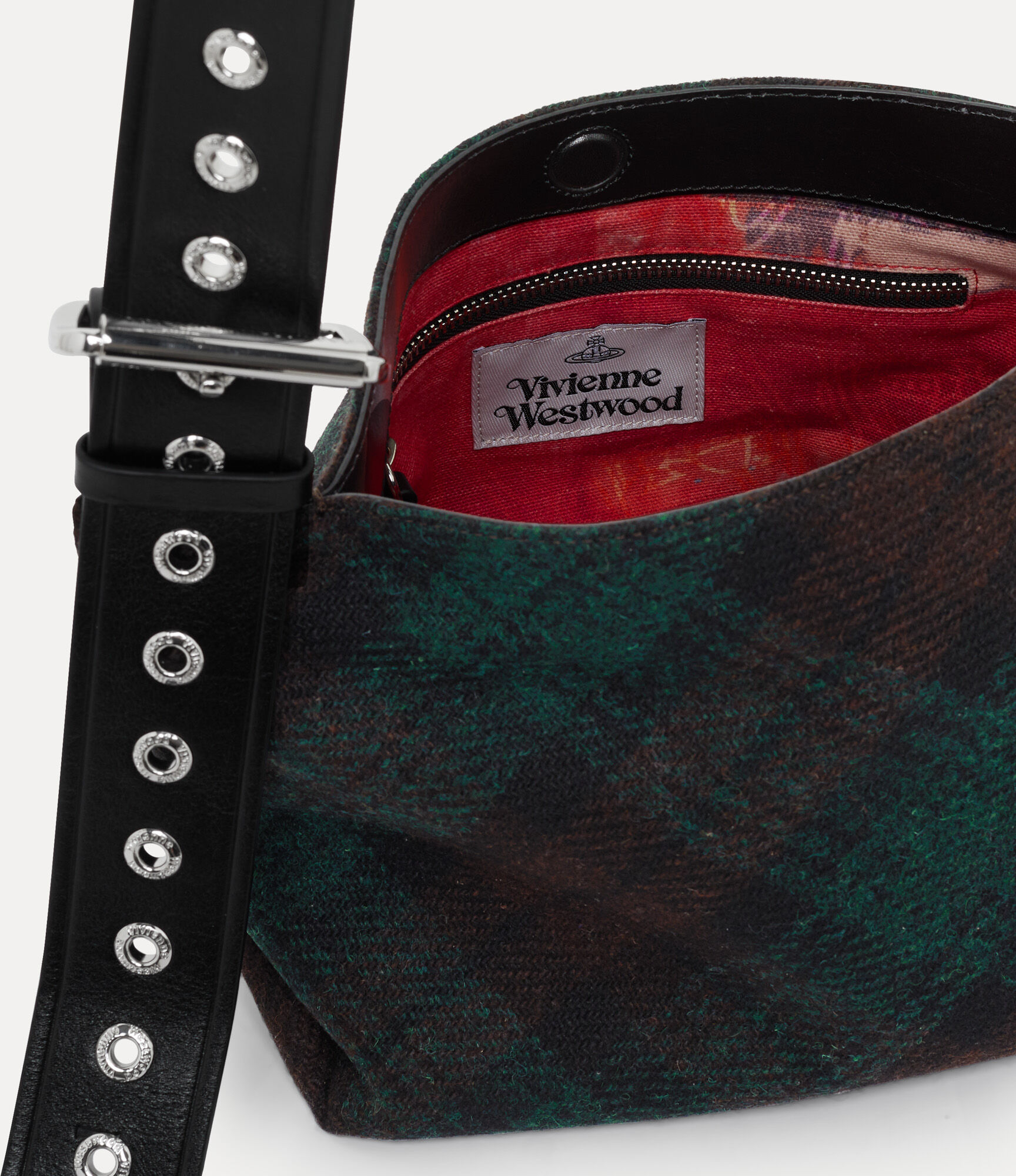 Maxime Small Crossbody in DARK-CHECK | Vivienne Westwood®