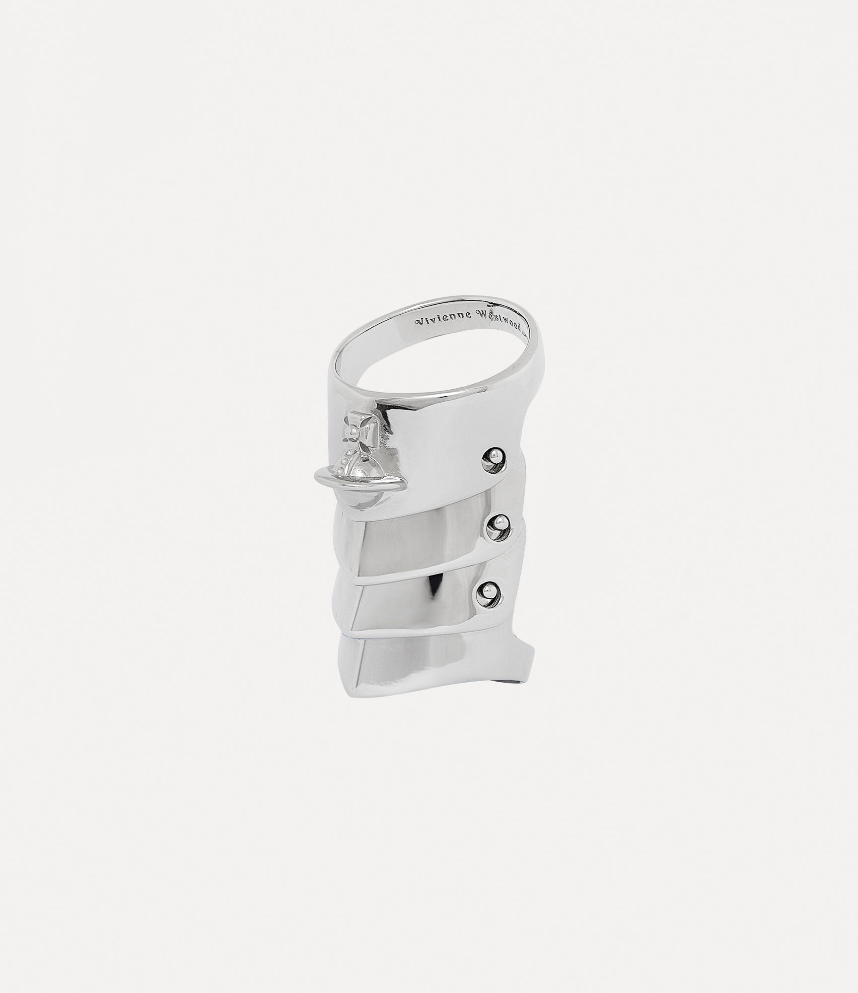 Armour Ring in PLATINUM | Vivienne Westwood®