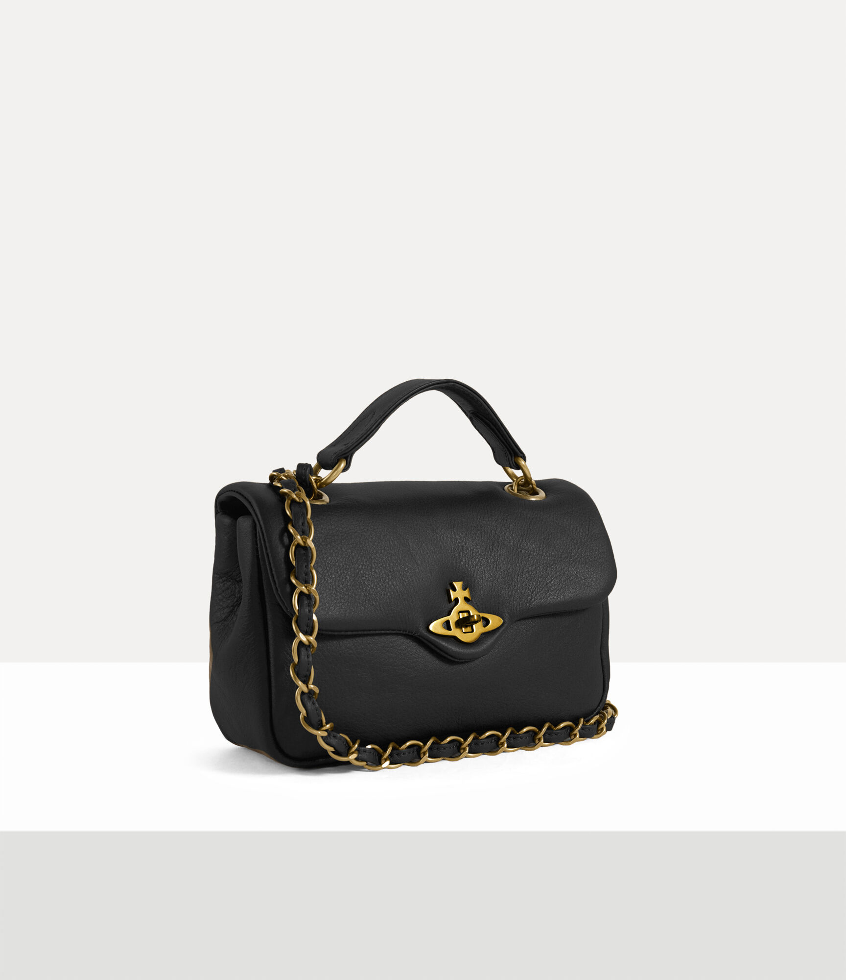 Anita Small Shoulder Bag in BLACK | Vivienne Westwood®