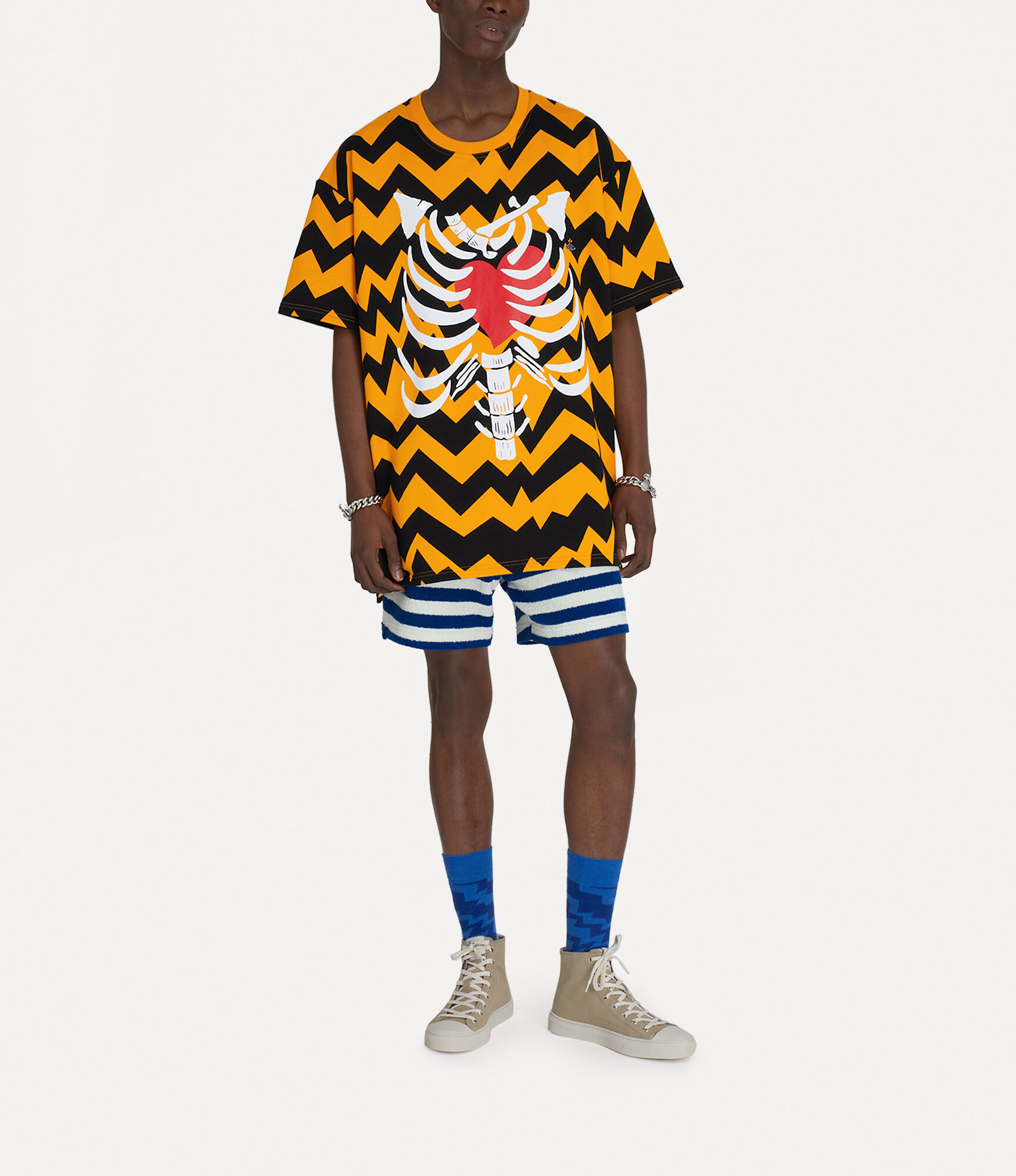 Oversized T-Shirt Zig Zag in ZIG-ZAG | Vivienne Westwood®