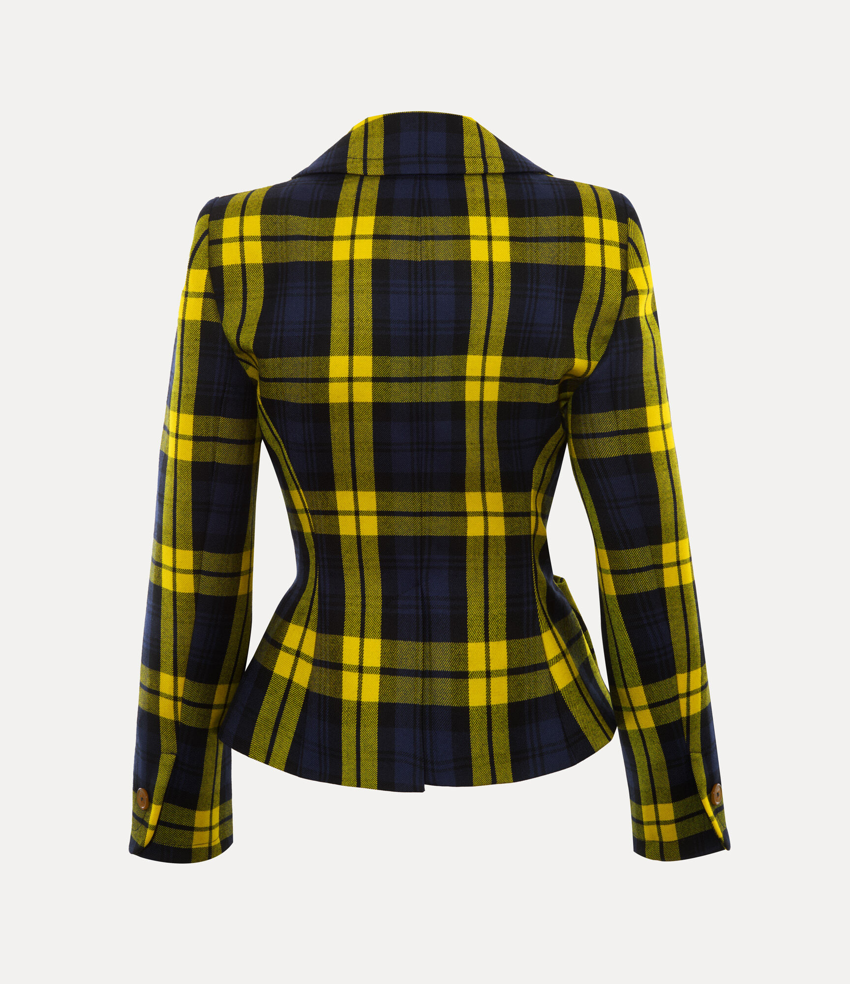 Drunken Jacket in NAVY-YELLOW | Vivienne Westwood®