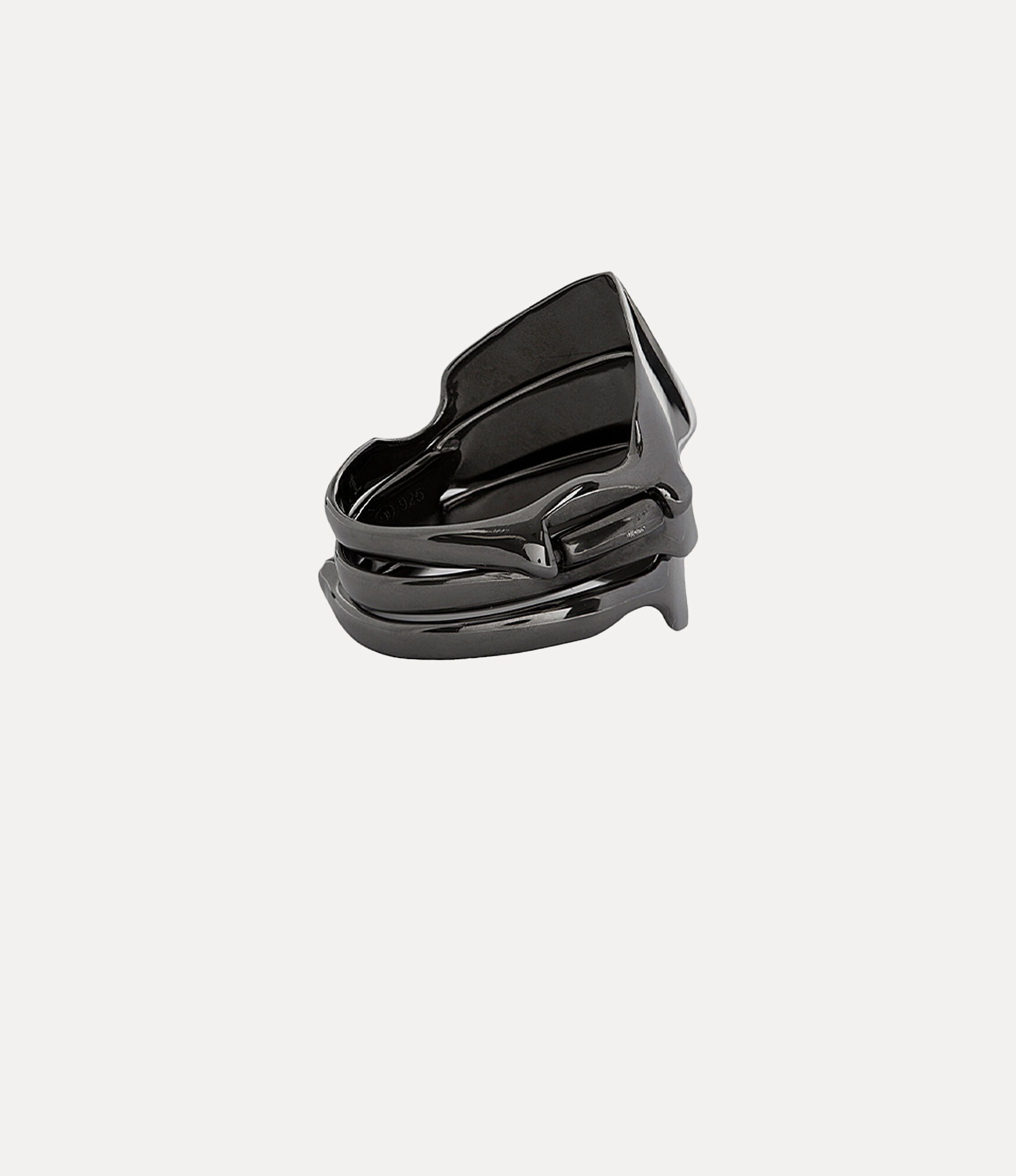 Knuckleduster Ring in Ruthenium | Vivienne Westwood®