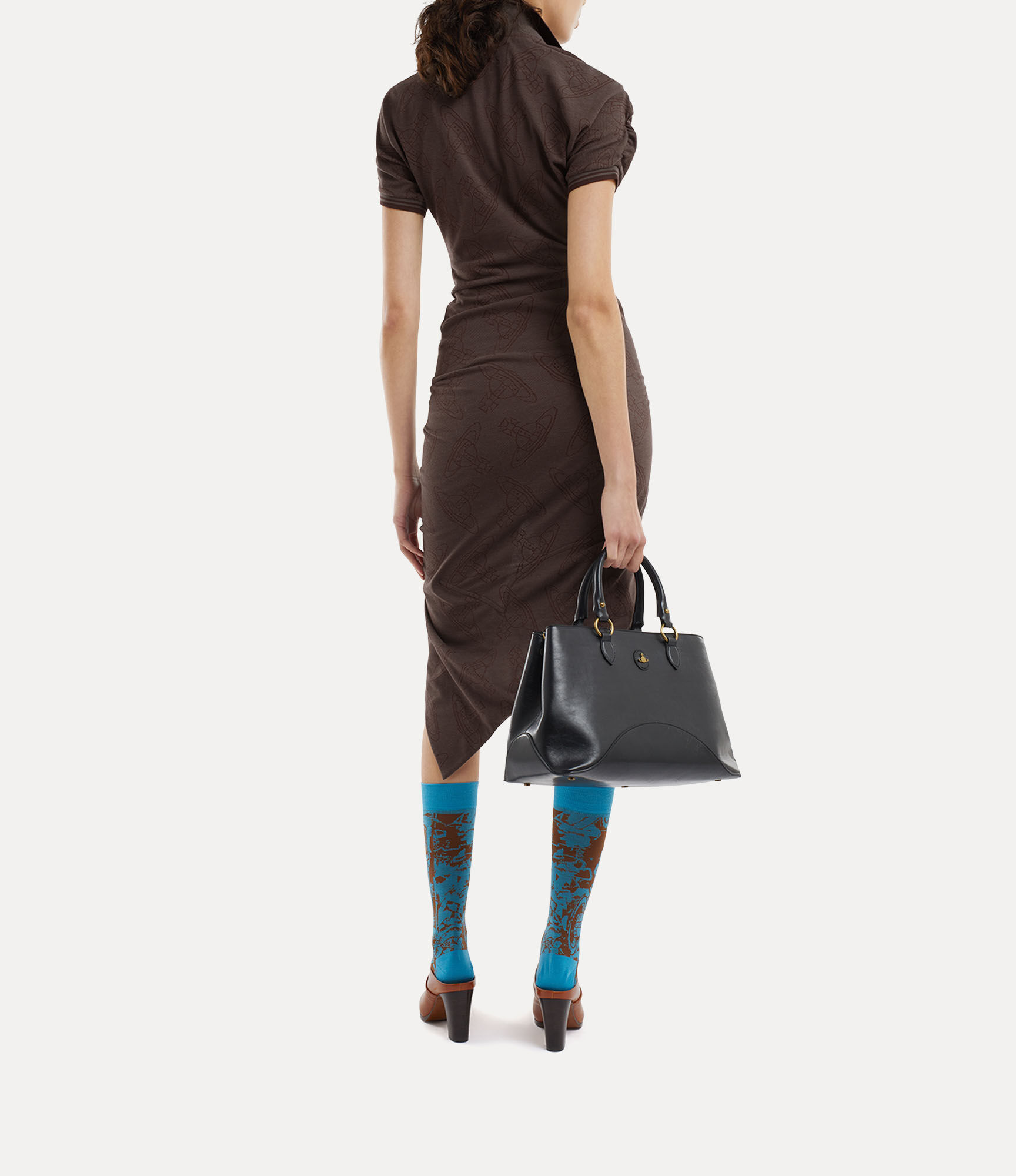 Pulling Dress in KHAKI-BROWN | Vivienne Westwood®