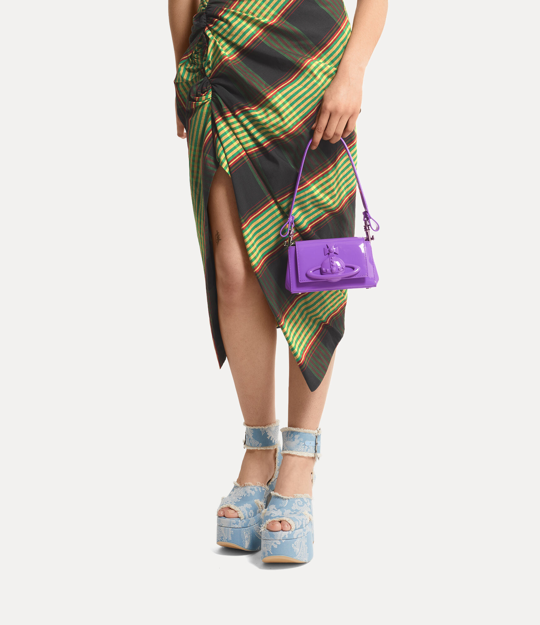 Hazel Small Handbag（紫色） | Vivienne Westwood®