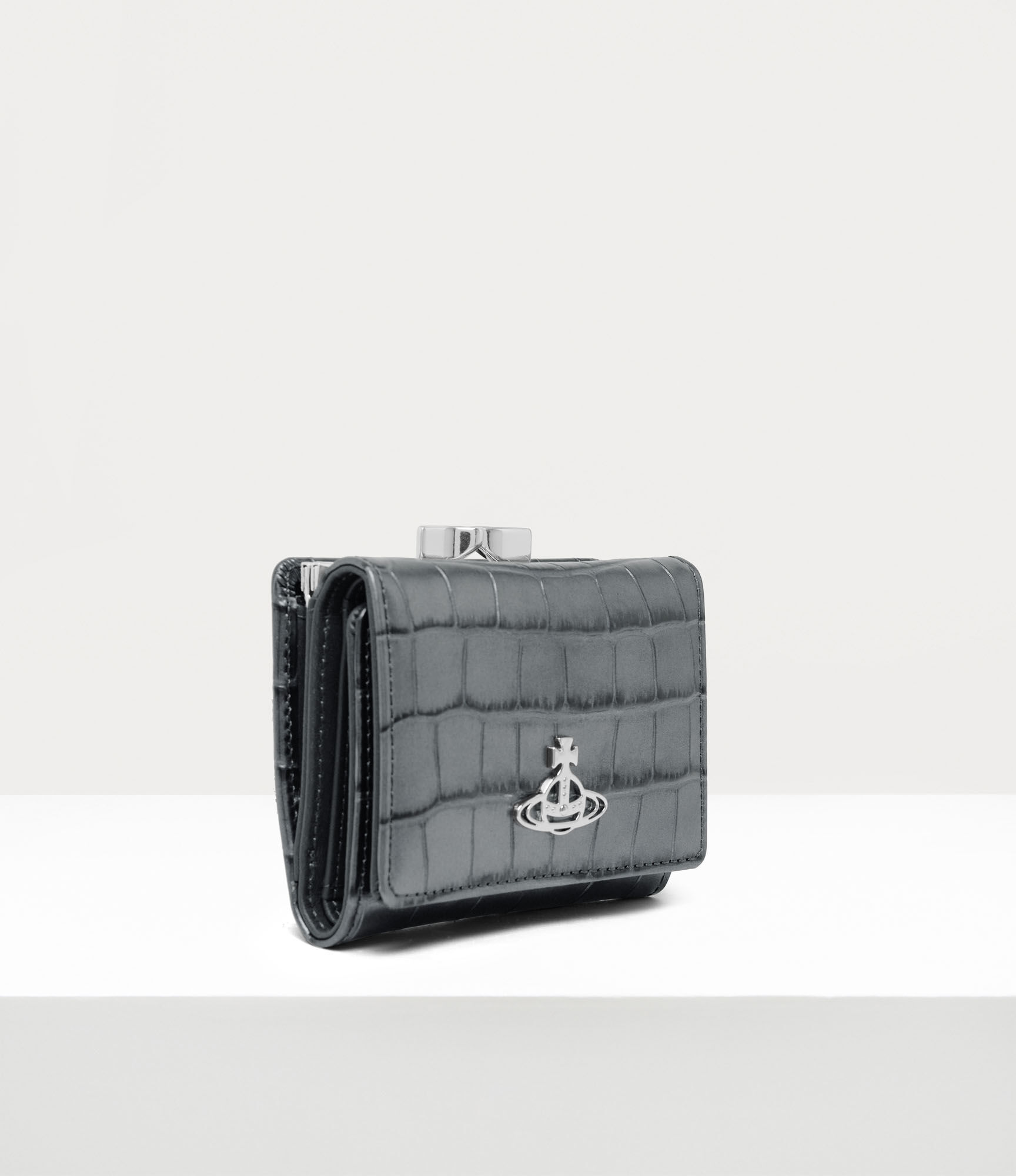 Small Frame Wallet in ANTHRACITE | Vivienne Westwood®