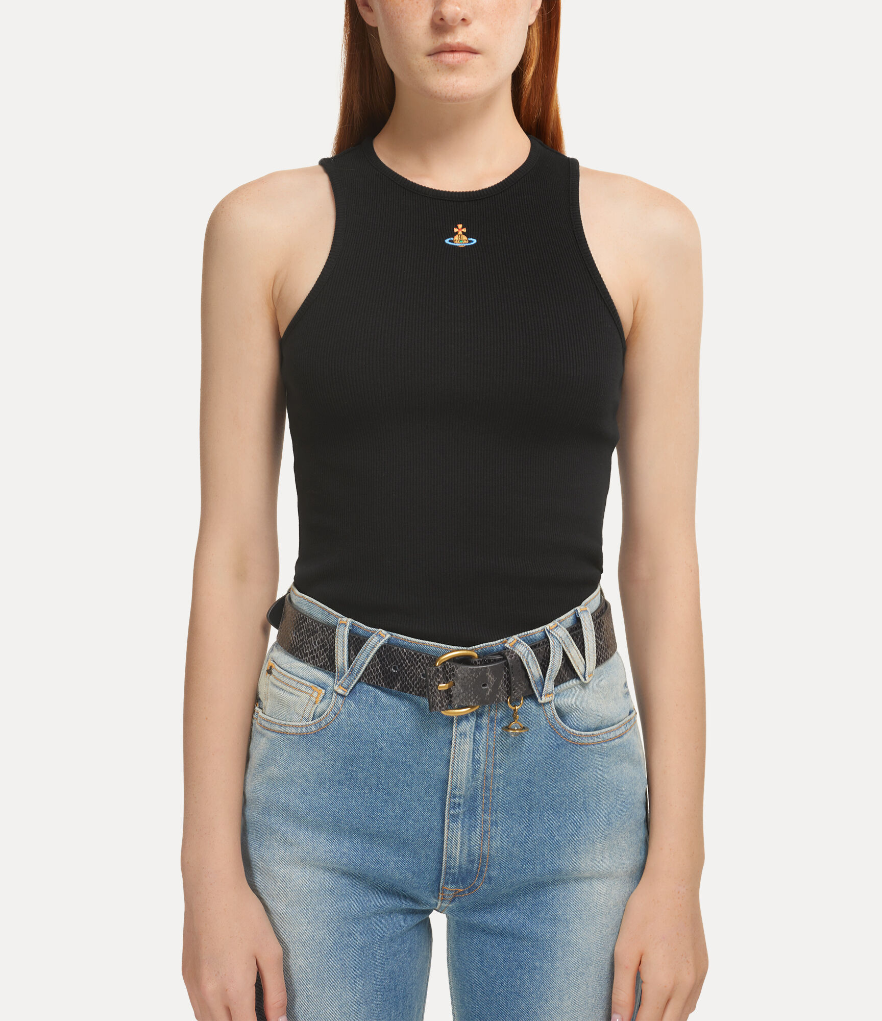 90s Vest in BLACK | Vivienne Westwood®