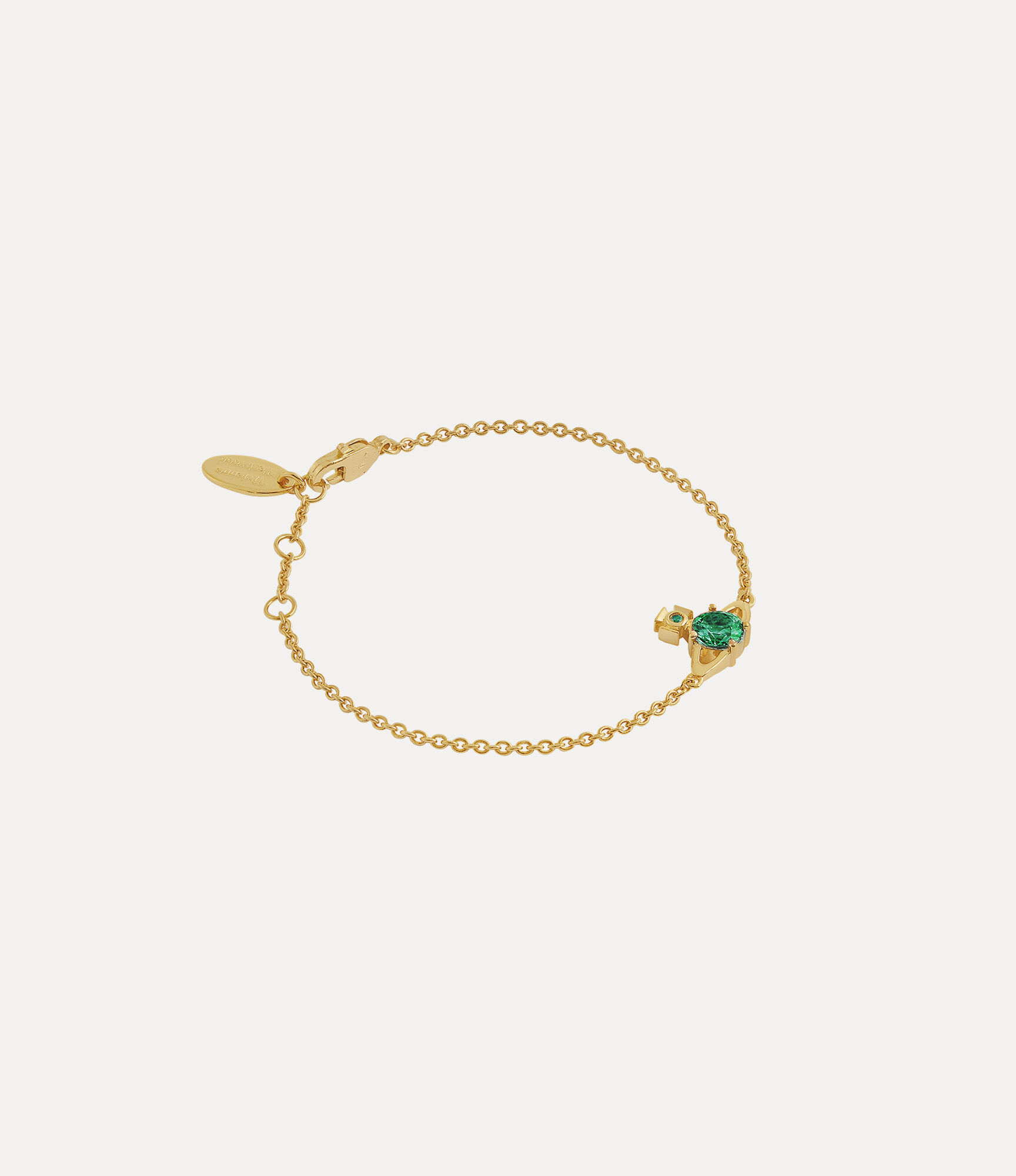Reina Small Bracelet en DORÉ-ZC-TURQUOISE | Vivienne Westwood®