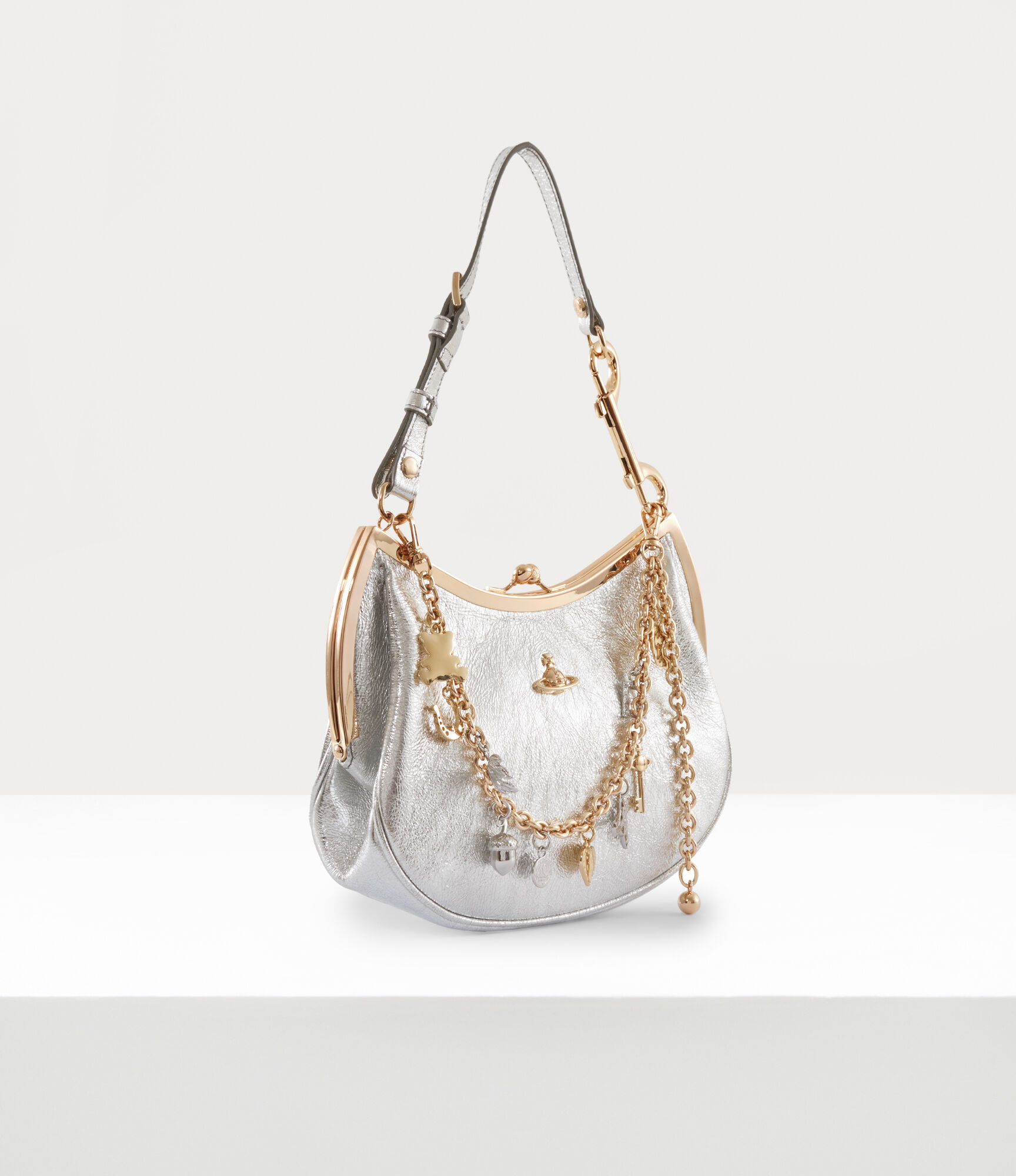 Charm Frame Purse in SILVER | Vivienne Westwood®