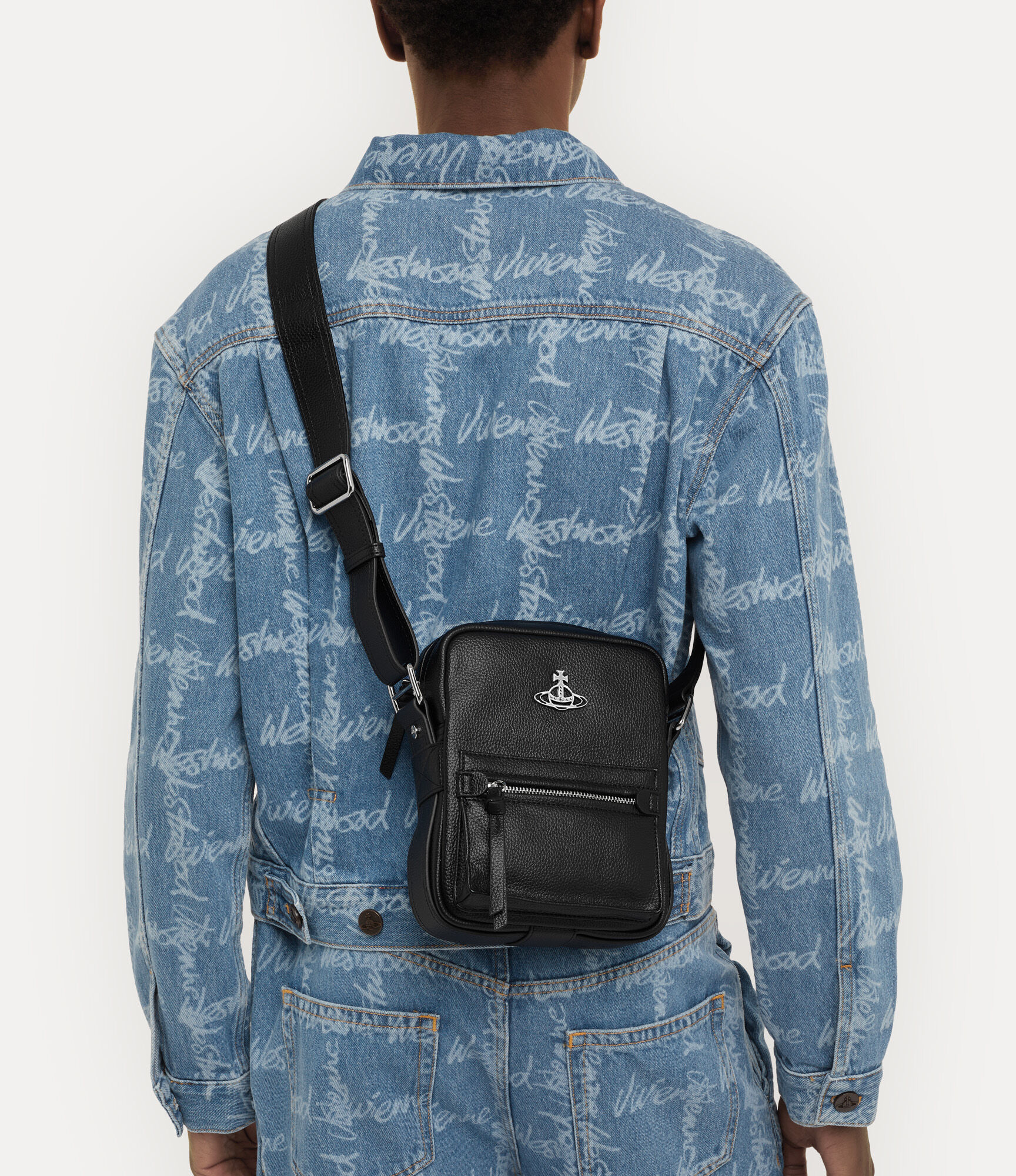 Jackson Small Crossbody in BLACK | Vivienne Westwood®