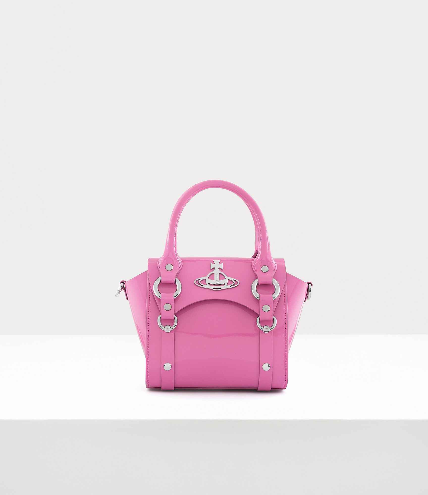 Betty Mini Handbag With Chain in PINK | Vivienne Westwood®