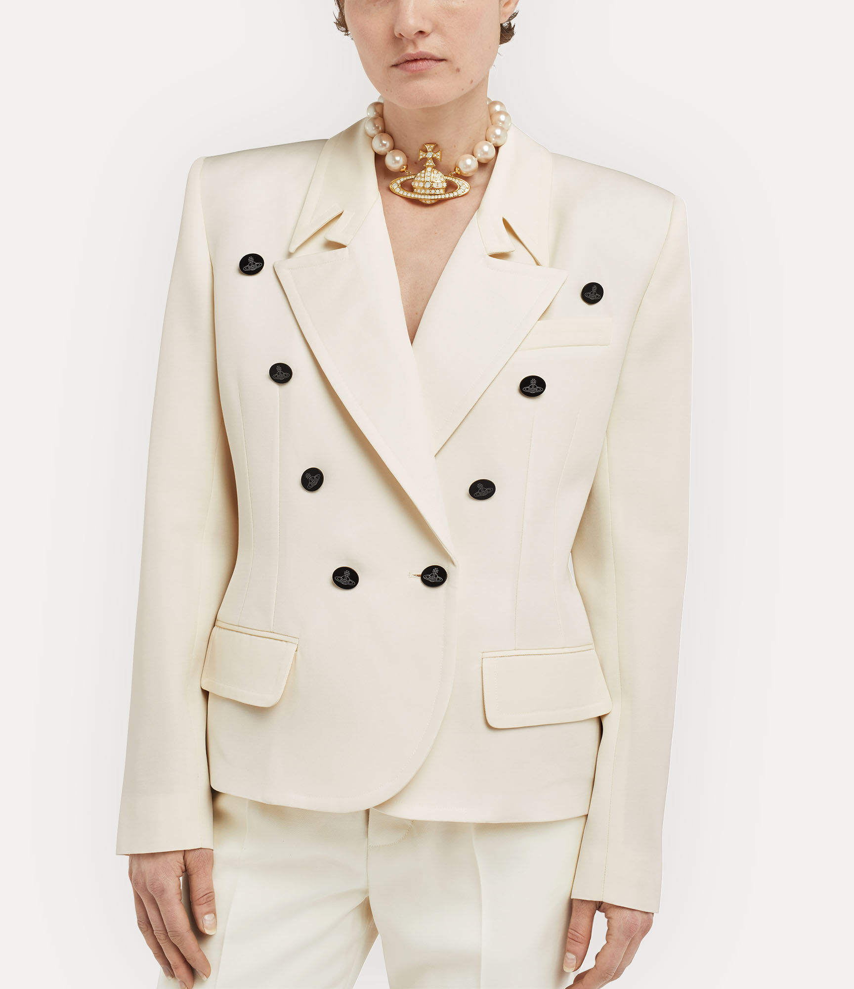 Stewart Jacket in WHITE | Vivienne Westwood®