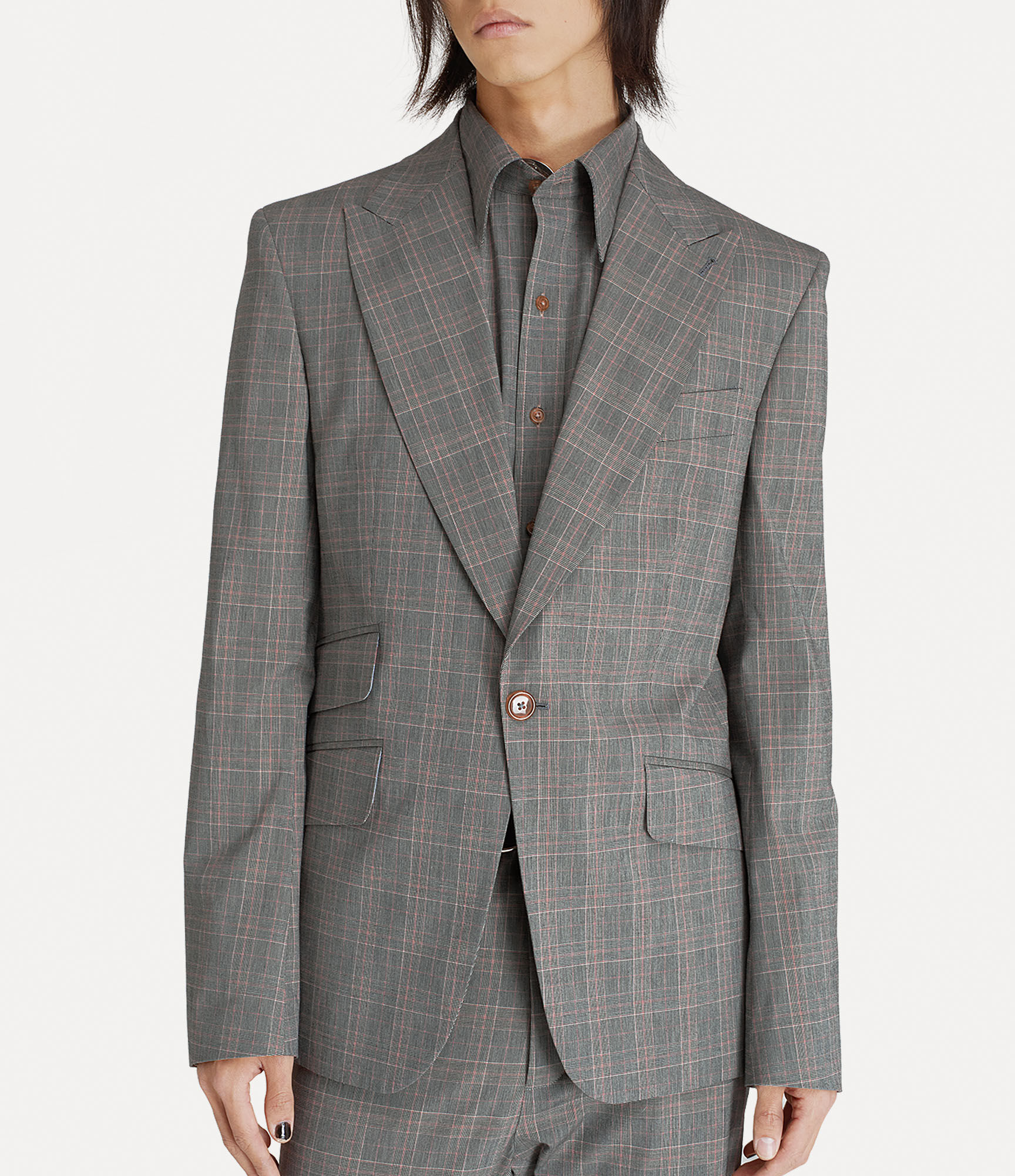 One Button Jacket in PRINCE-OF-WALES | Vivienne Westwood®