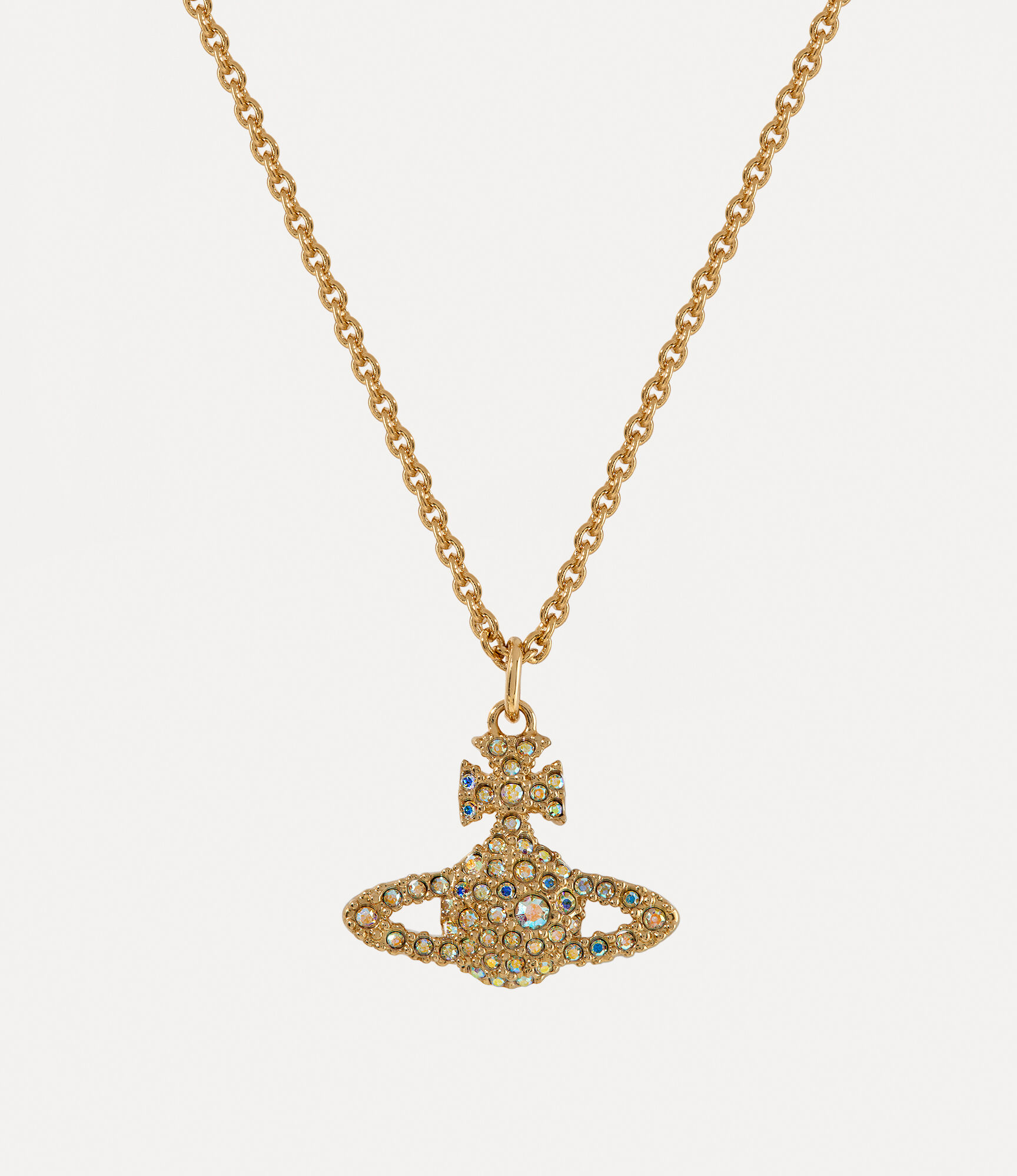 Grace Bas Relief Pendant Necklace in Gold | Vivienne Westwood®