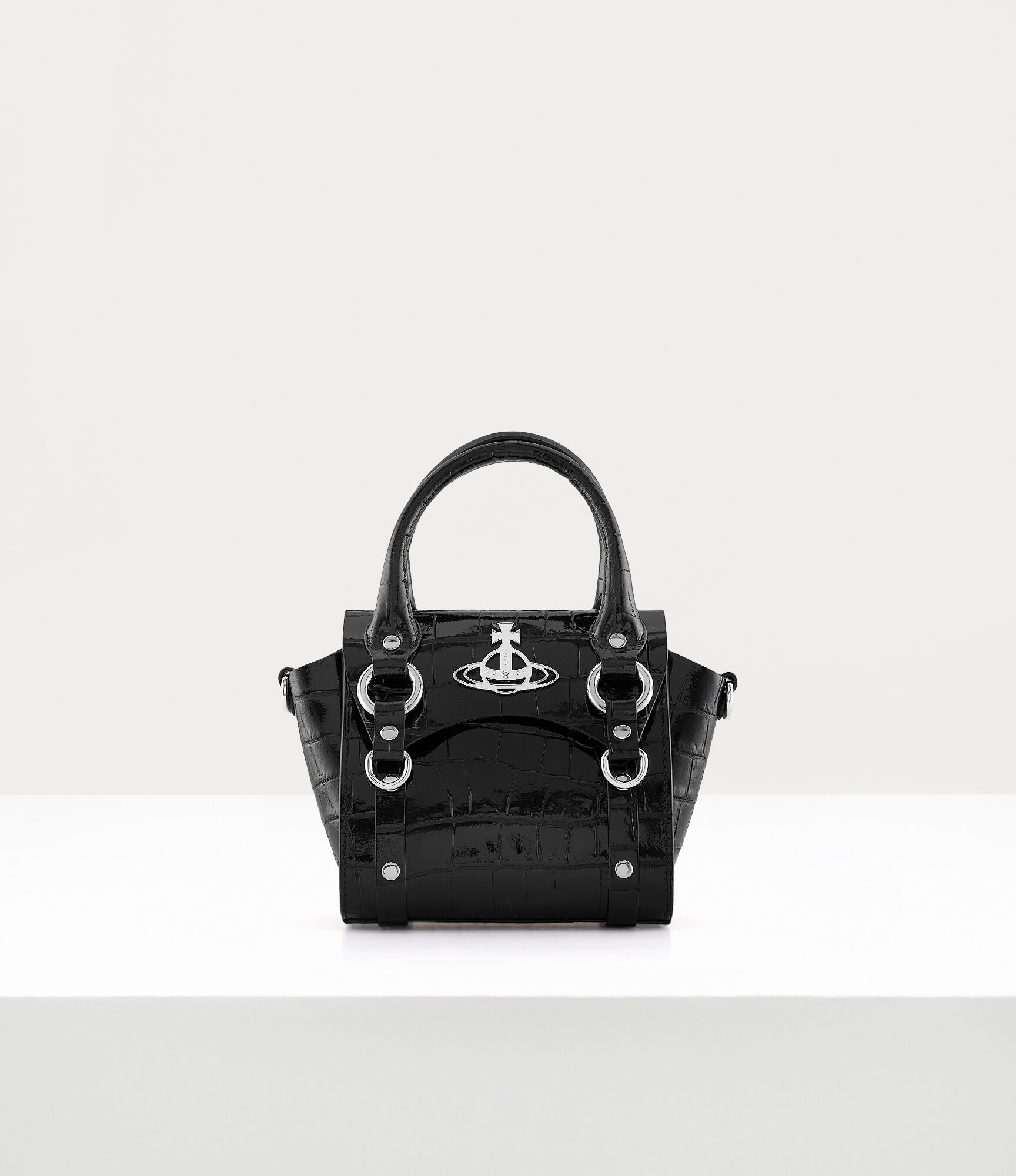 Mini Betty Handbag in BLACK | Vivienne Westwood®