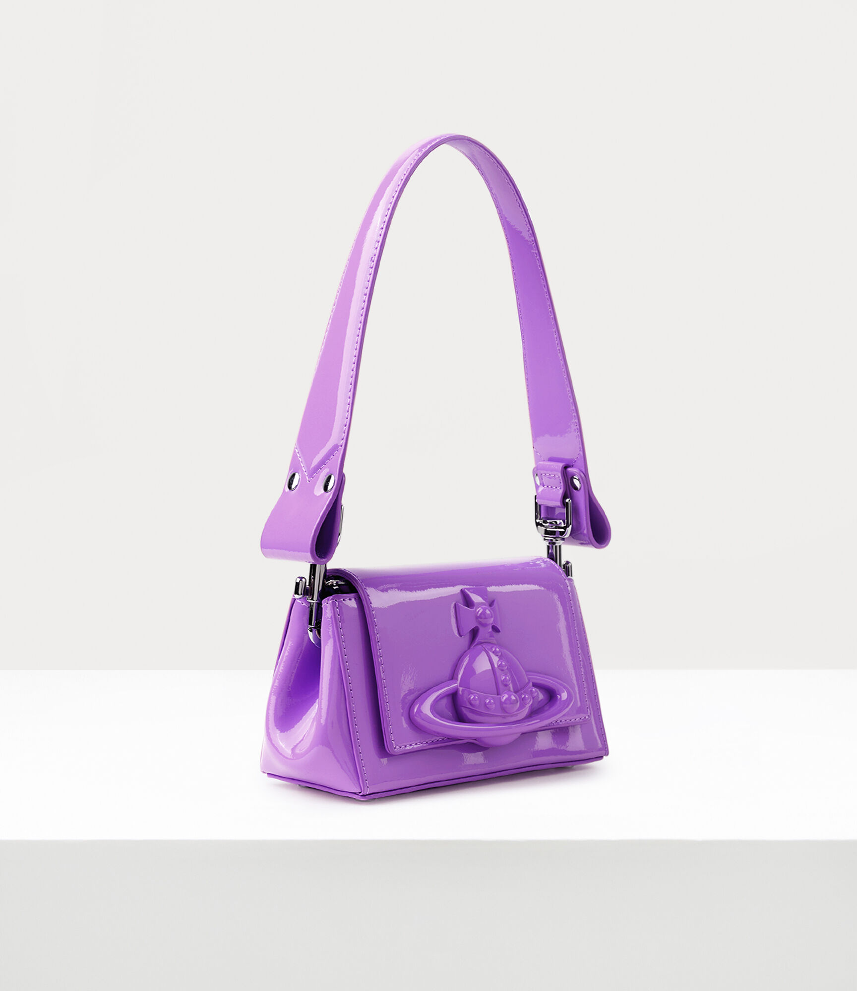 Hazel Small Handbag（紫色） | Vivienne Westwood®