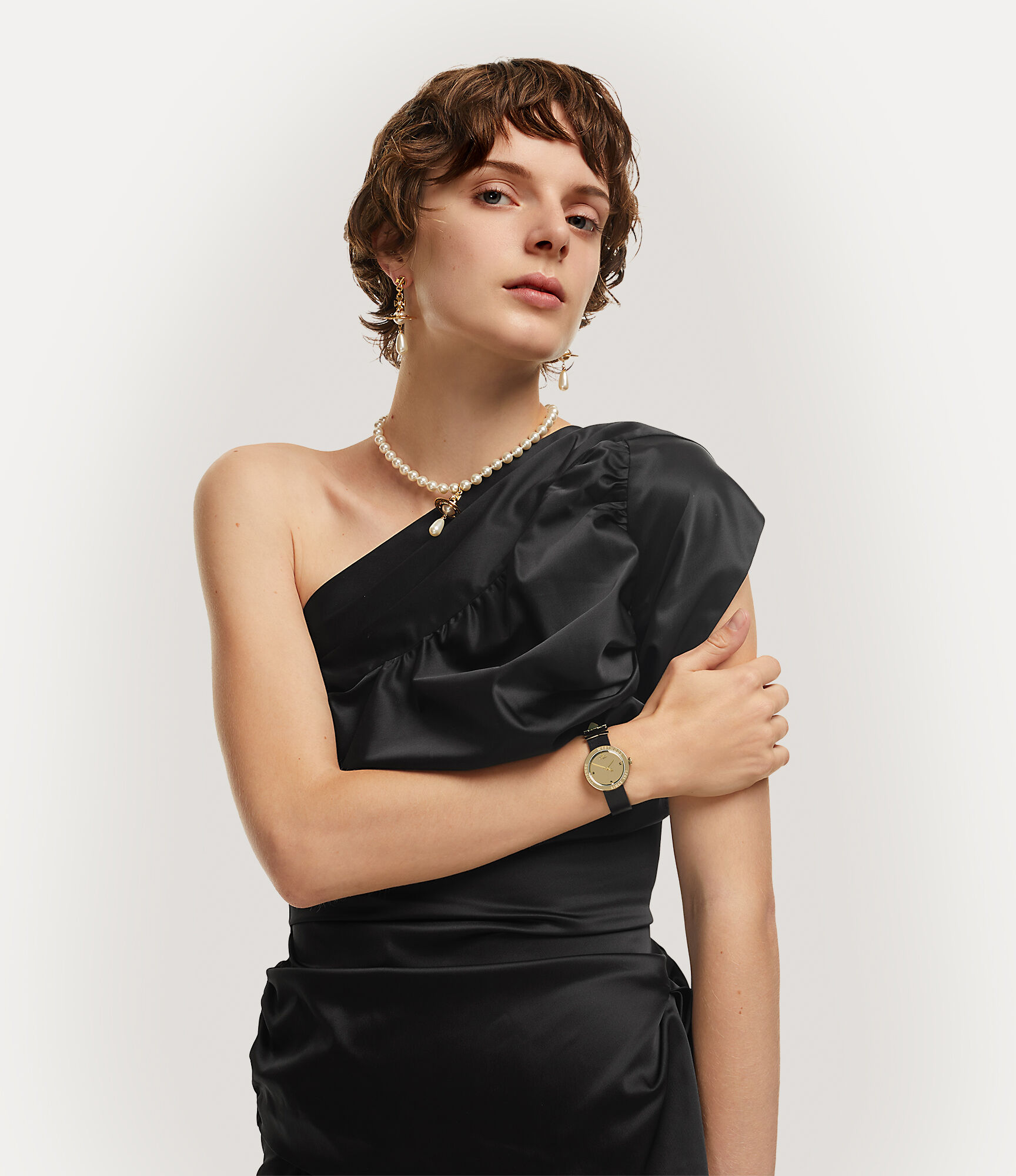 The Rebel Watch in GOLD-BLACK | Vivienne Westwood®