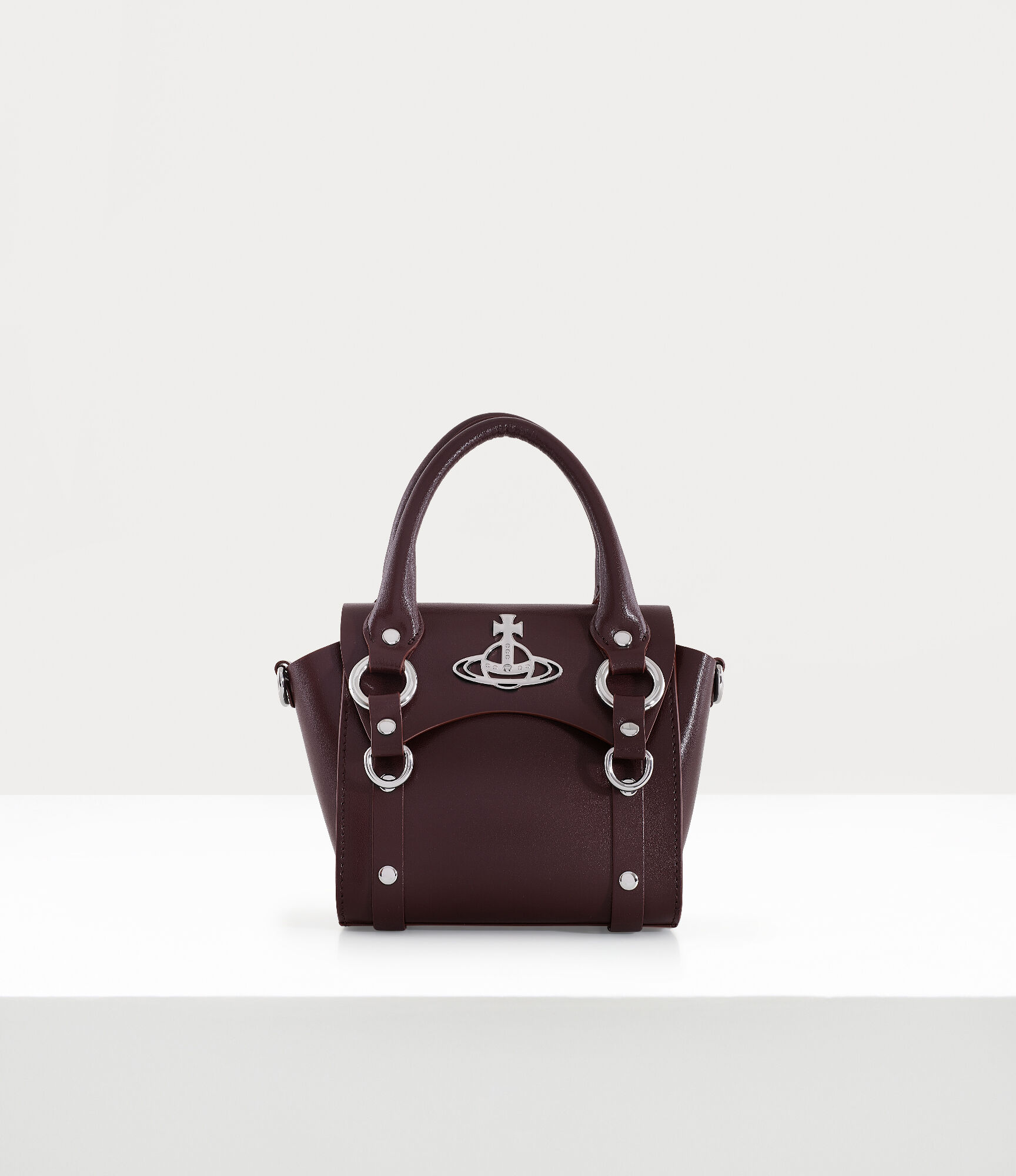 Betty Mini Handbag With Chain in BROWN | Vivienne Westwood®