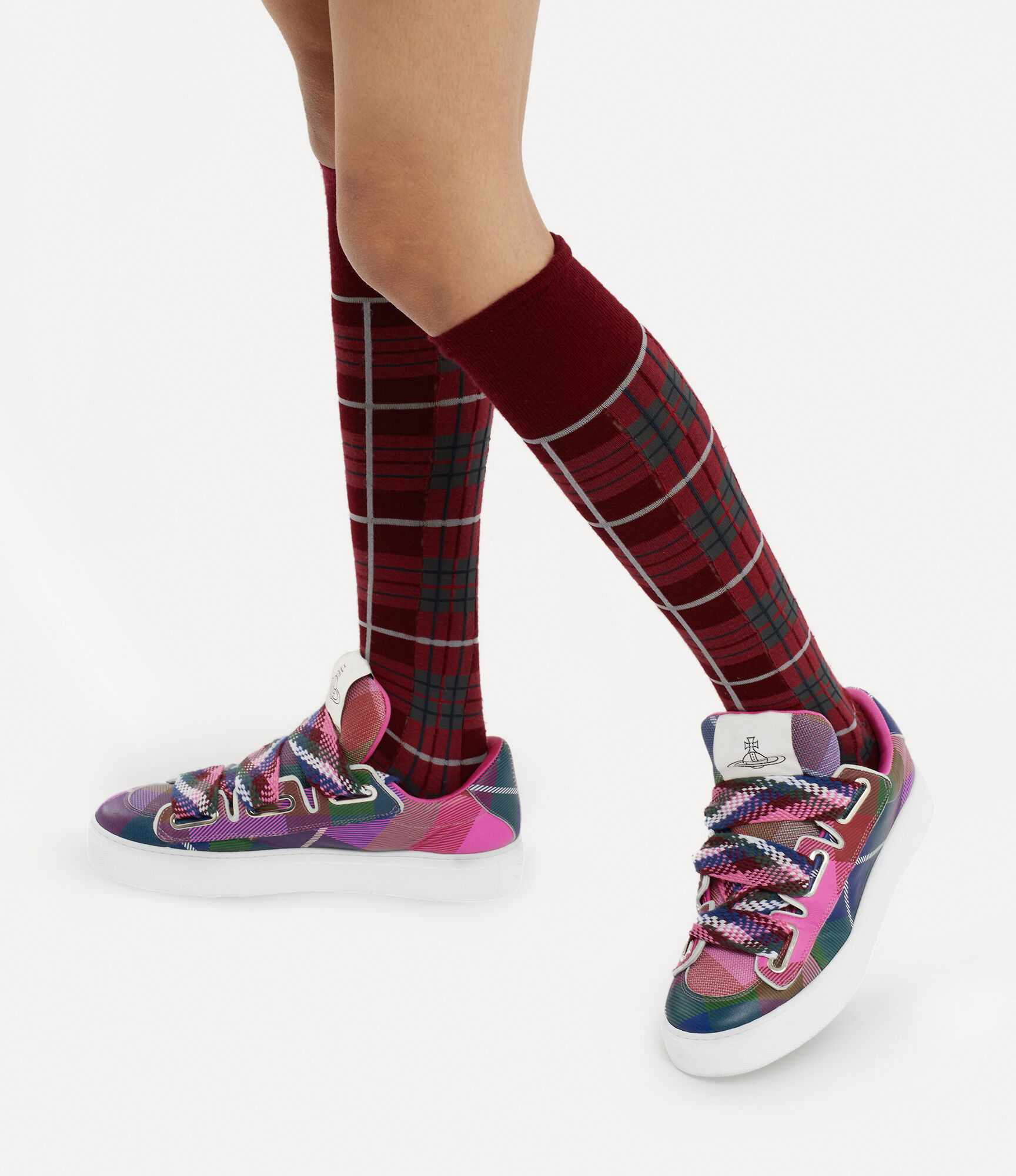 Rocket Trainer in CANDY-TARTAN | Vivienne Westwood®