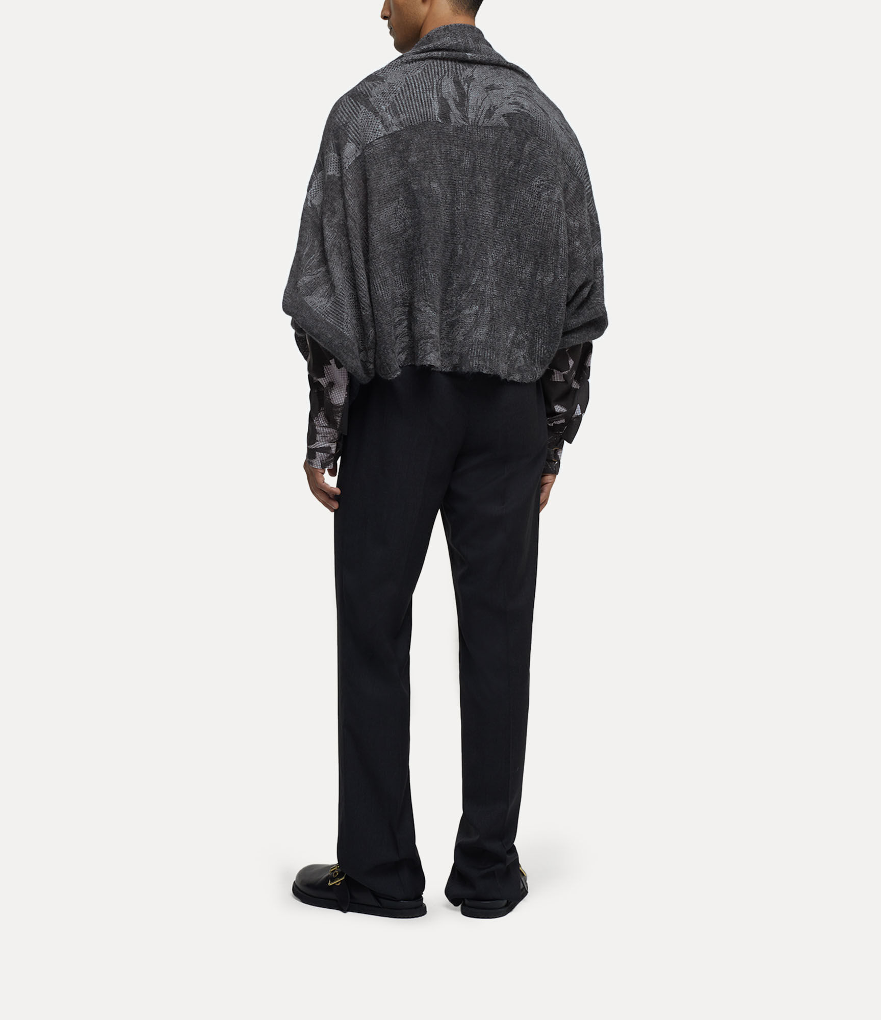 Hi-Vis Poncho Scarf in REFLECTIVE-GREY | Vivienne Westwood®