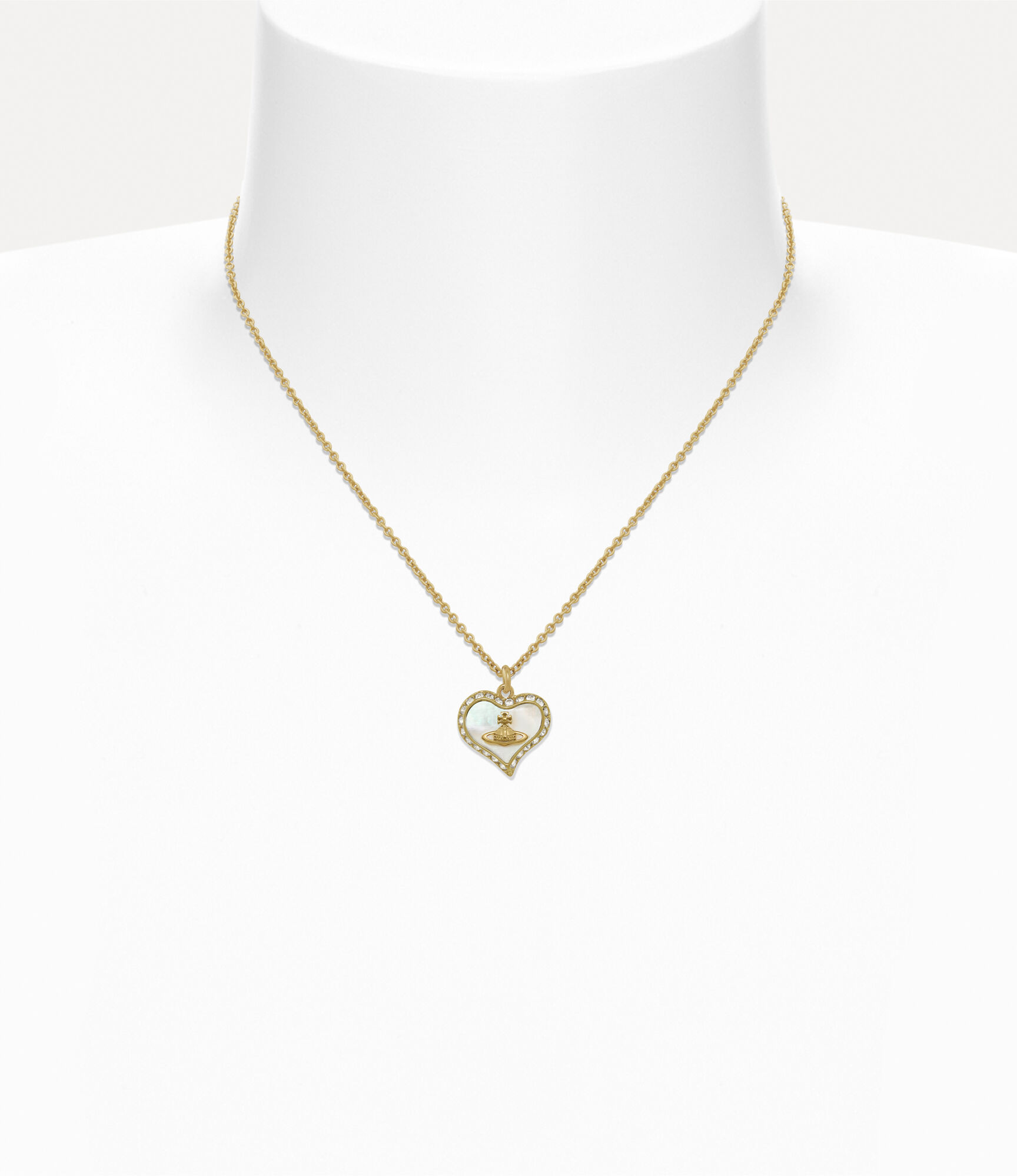 Petra Pendant Necklace in GOLD-WHITE-PEARL-TINT-MOP-WHITE-Crystal ...