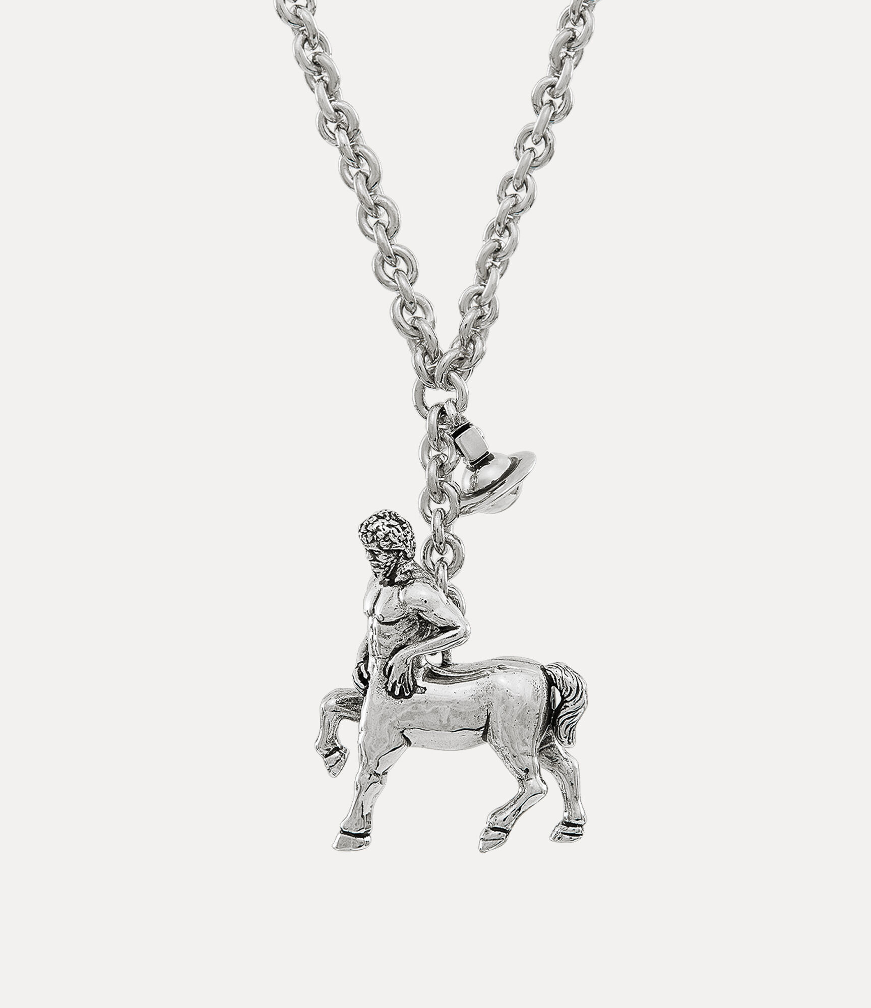 Man. Delta Pendant Necklace in OXI-SILVER-PLATINUM | Vivienne Westwood®