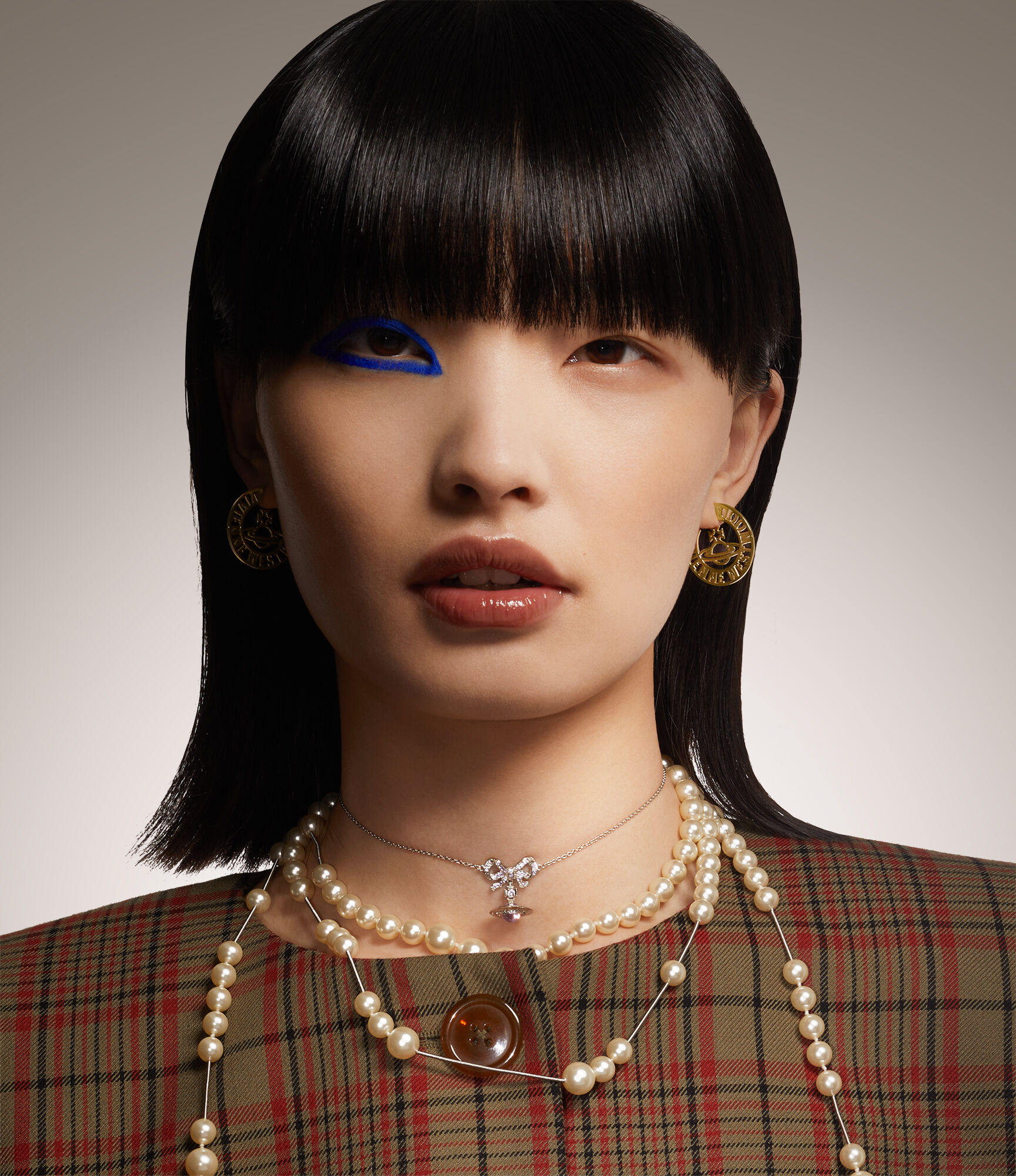 Octavie Choker in PLATINUM-PINK-PINK-CZ | Vivienne Westwood®