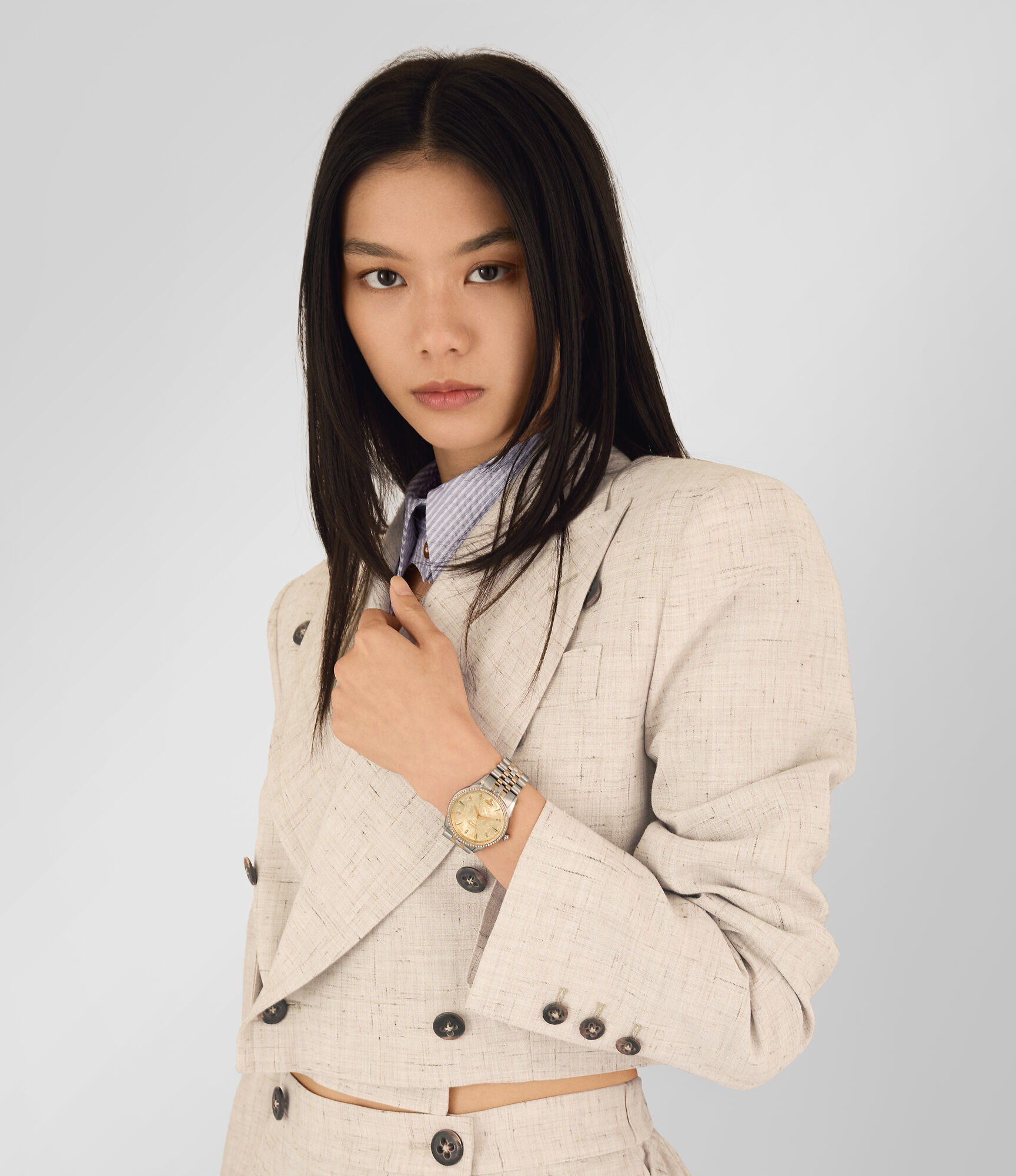 Wallace Watch in GOLD-SILVER | Vivienne Westwood®