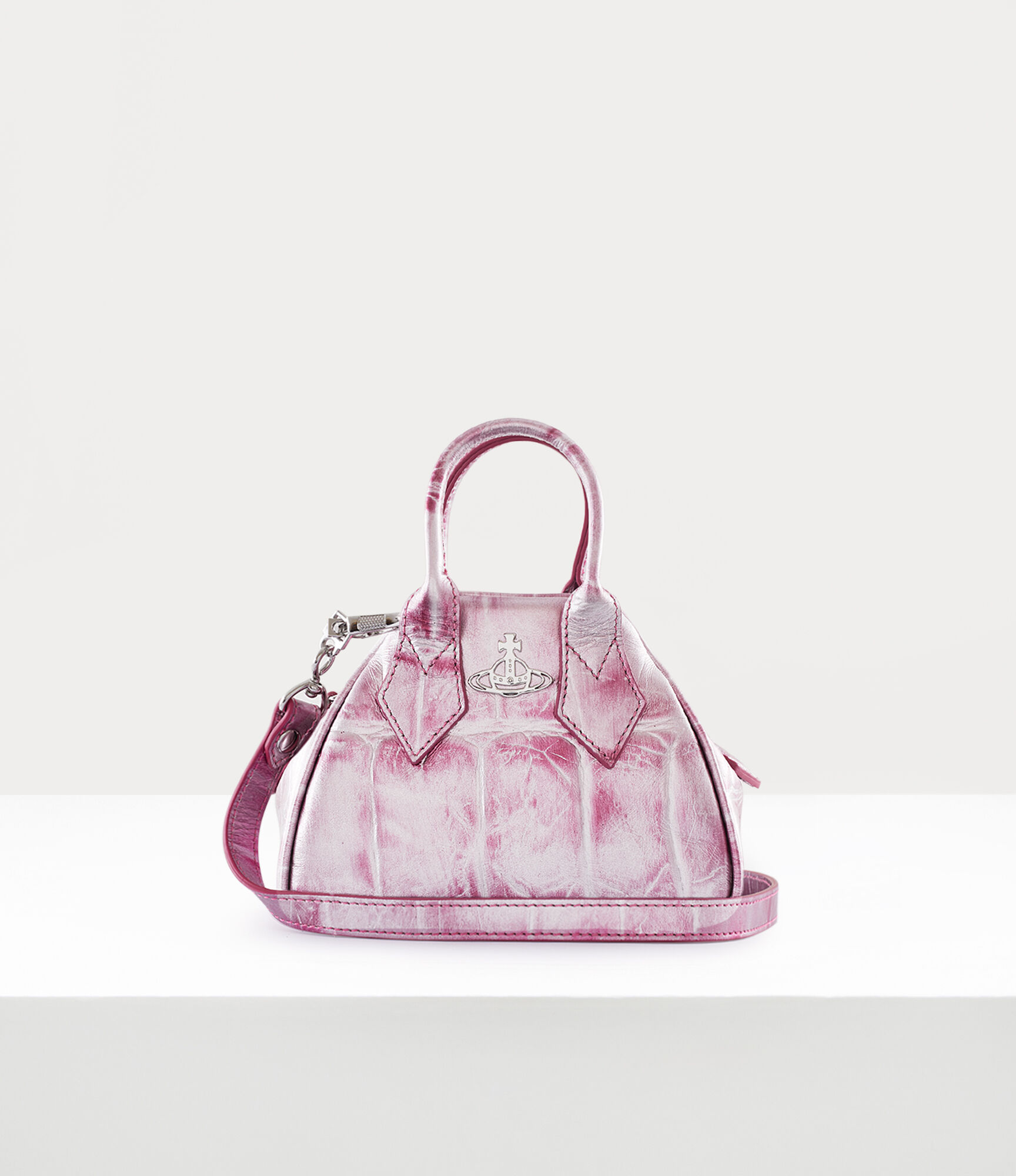 T-Rex Mini Yasmine Bag in PINK | Vivienne Westwood®