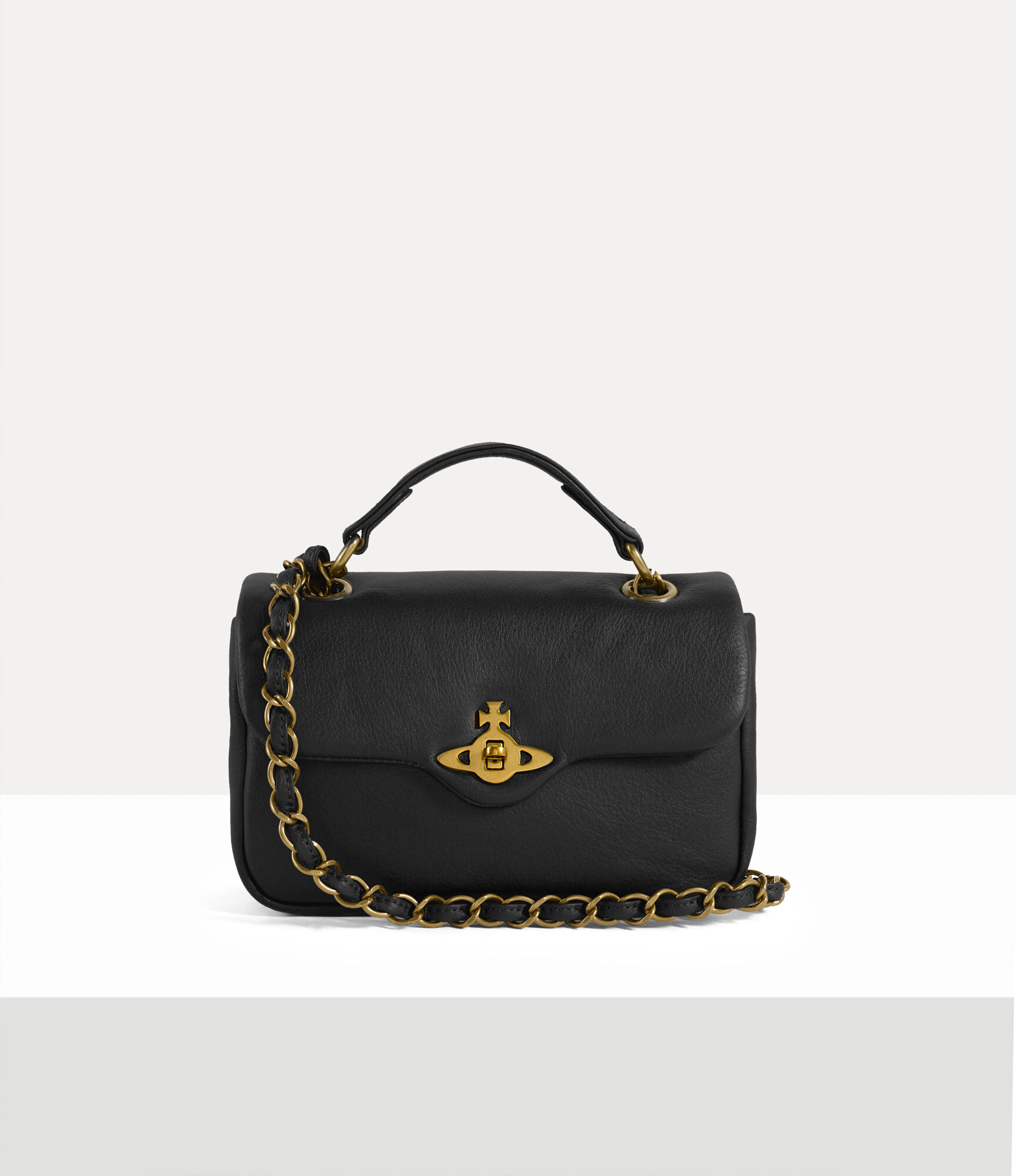 Anita Small Shoulder Bag in BLACK | Vivienne Westwood®