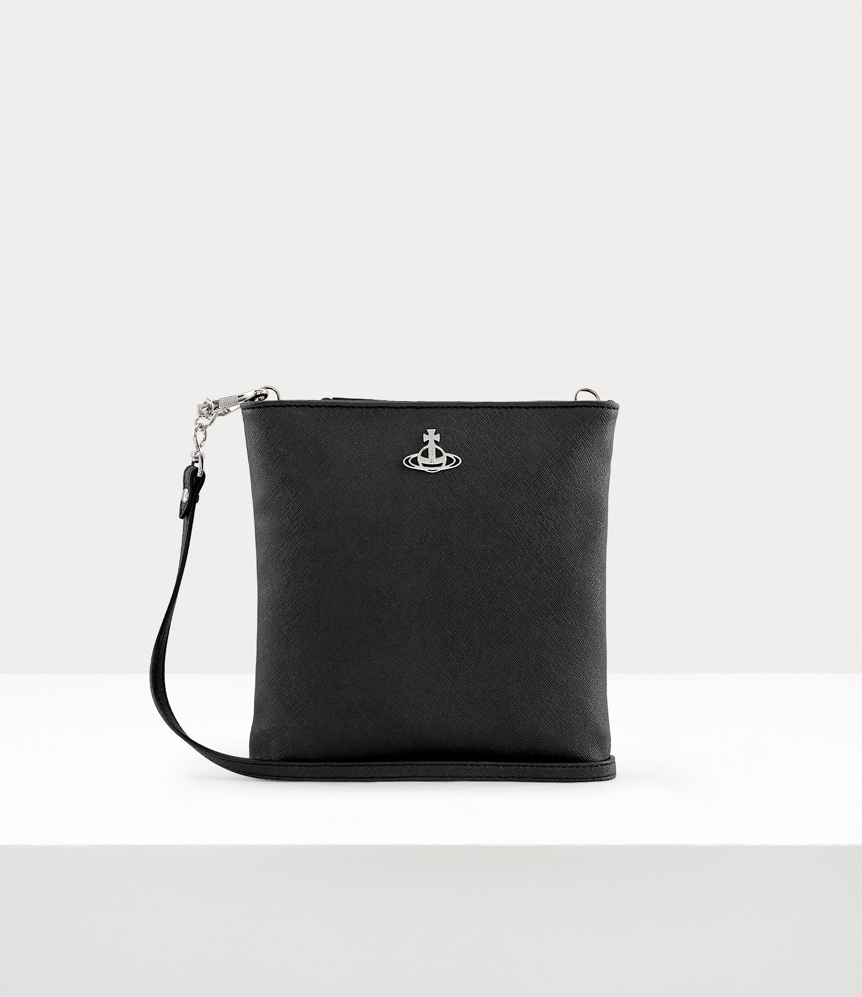Squire New Square Crossbody Bag in black | Vivienne Westwood®
