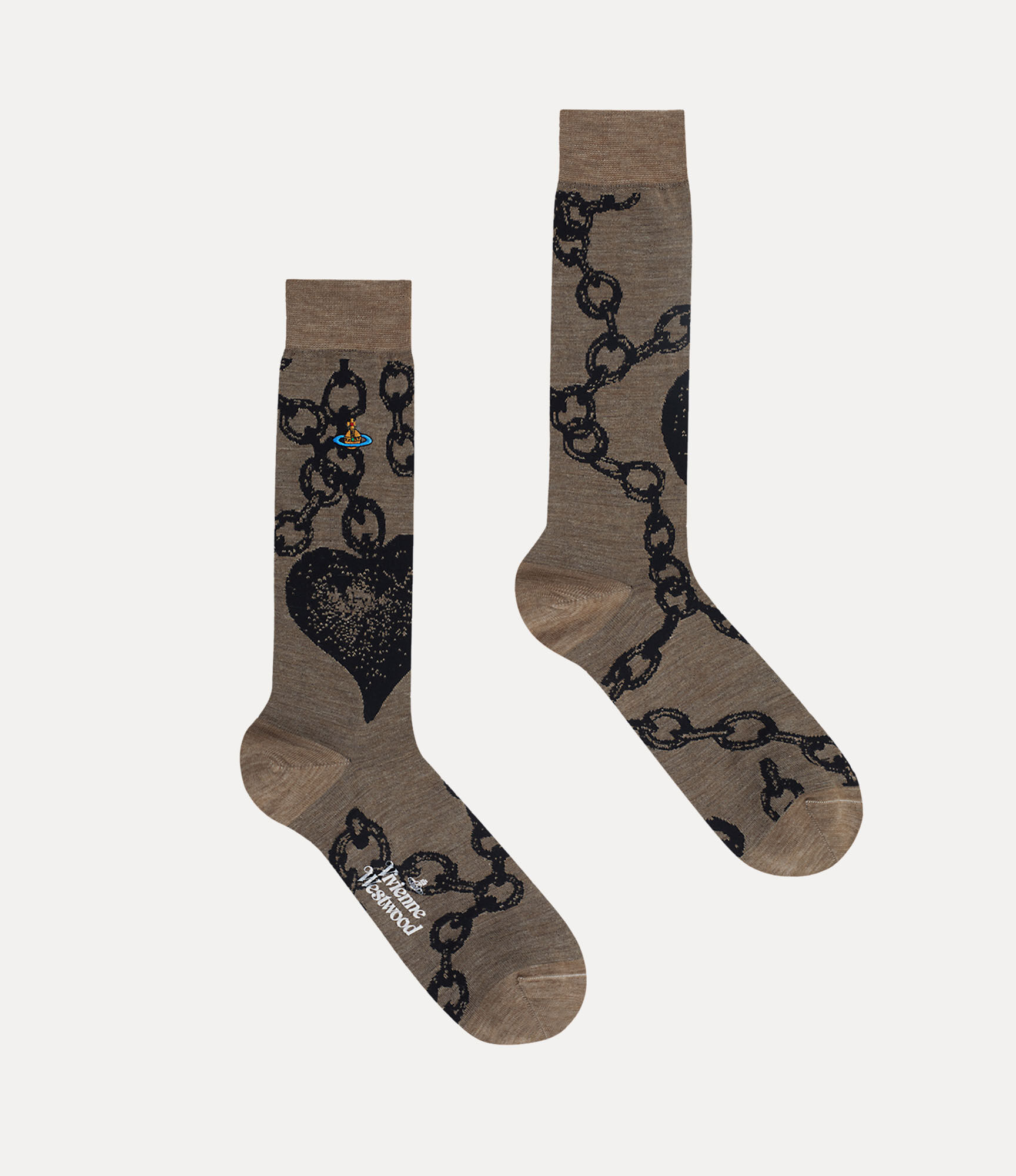 Chain Sock in SAND | Vivienne Westwood®