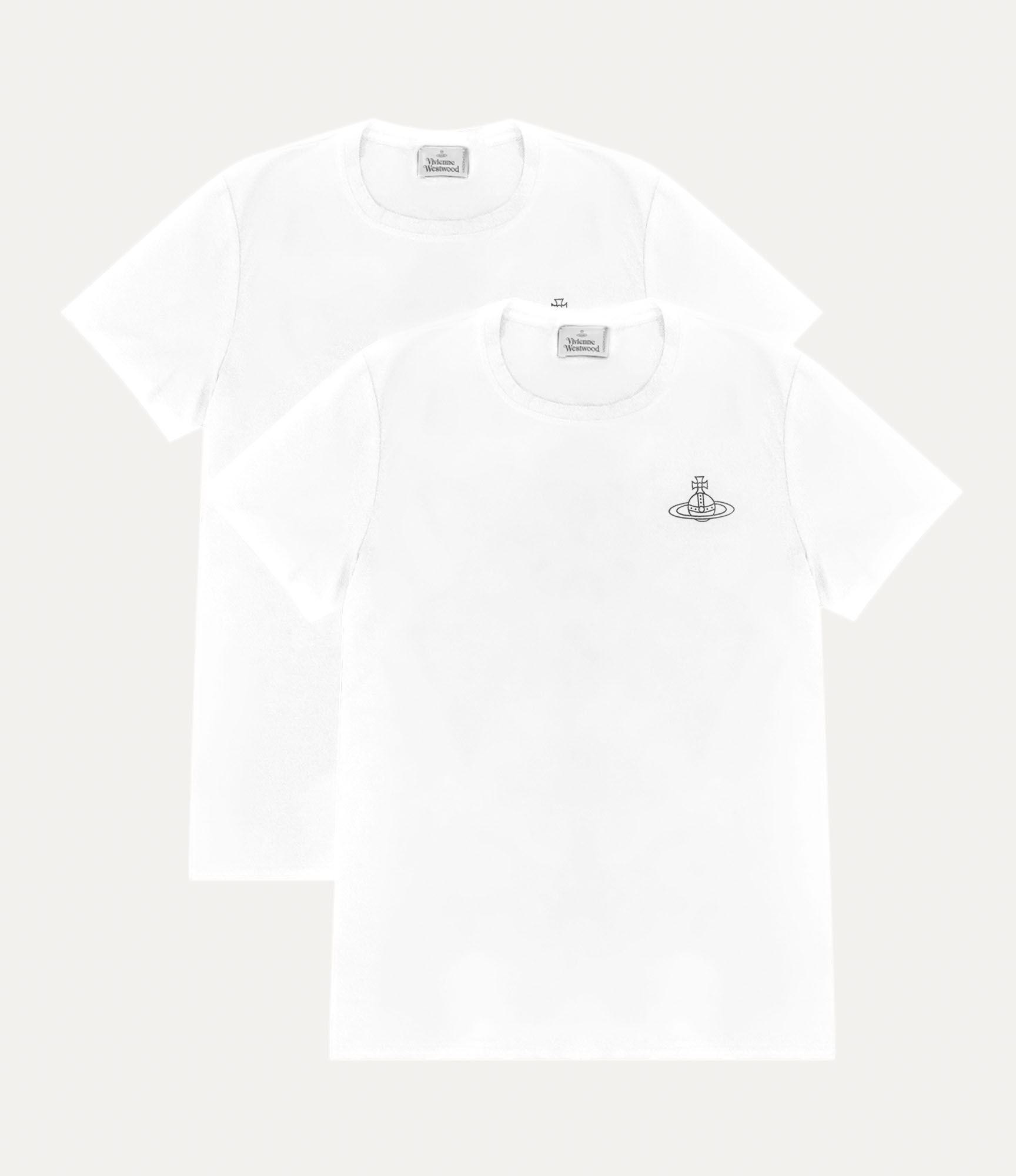 Two-Pack T-Shirt in WHITE | Vivienne Westwood®