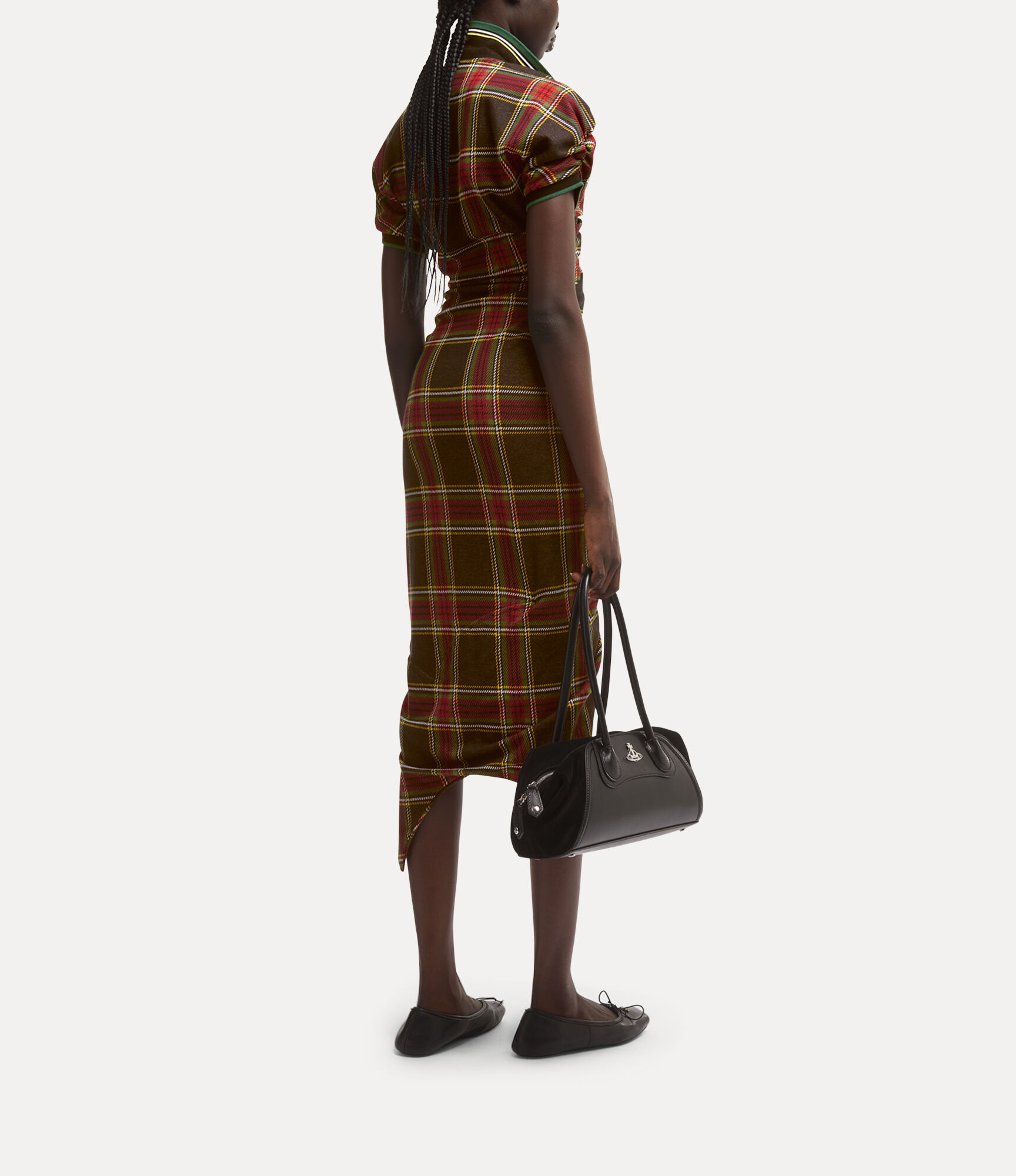 Pulling Dress in RED-GREEN | Vivienne Westwood®