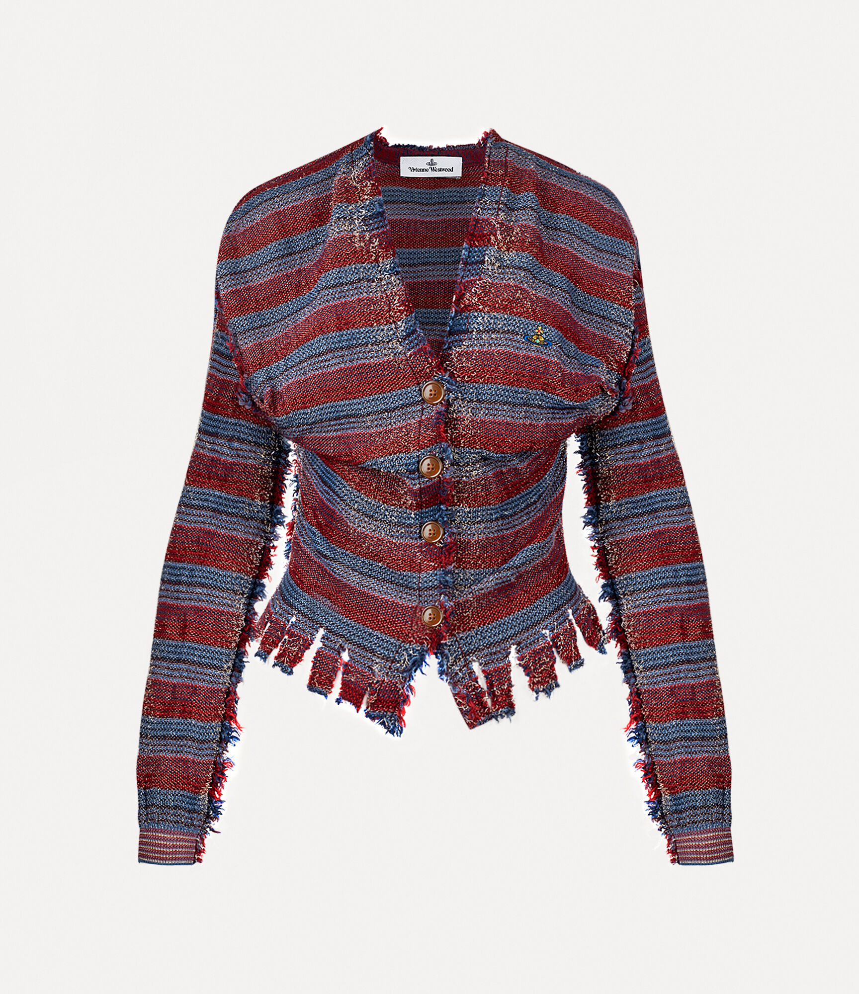 Broken Stitch jacket in STRIPES-GOLD-METAL | Vivienne Westwood®