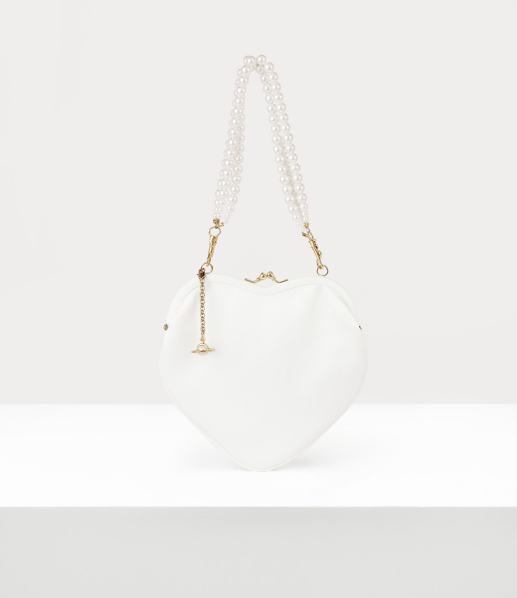 Belle Heart Frame Purse in IVORY | Vivienne Westwood®