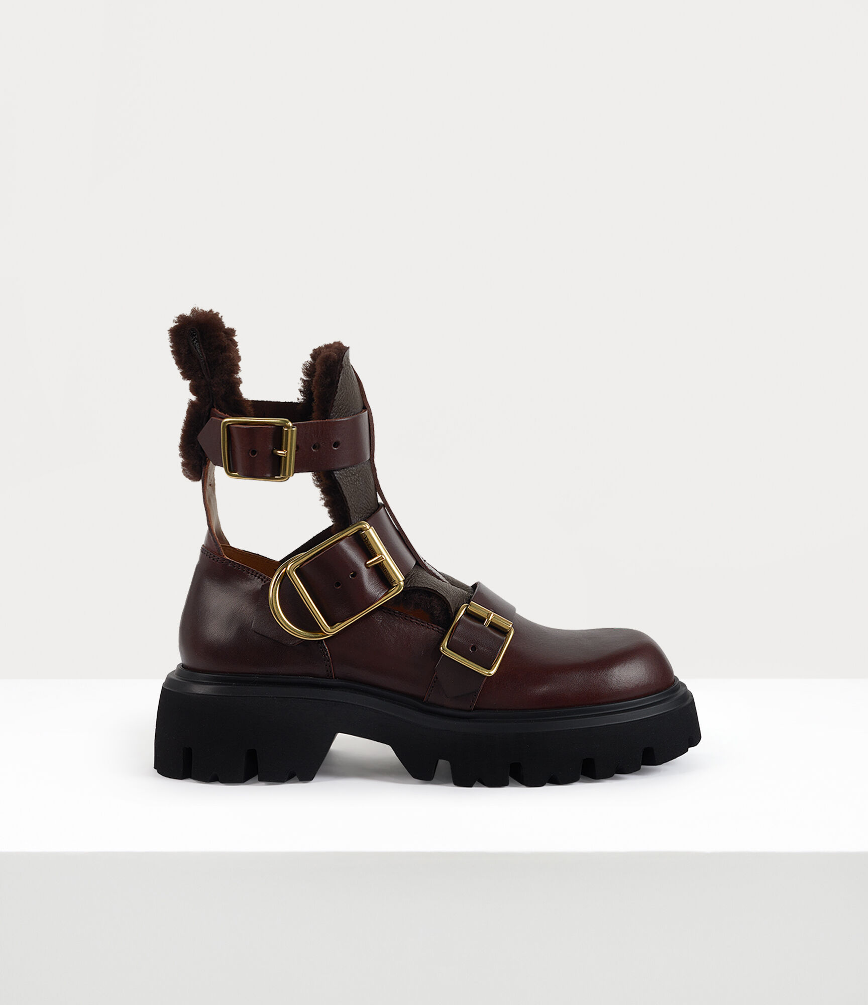 Rome Commando Boots in BROWN | Vivienne Westwood®