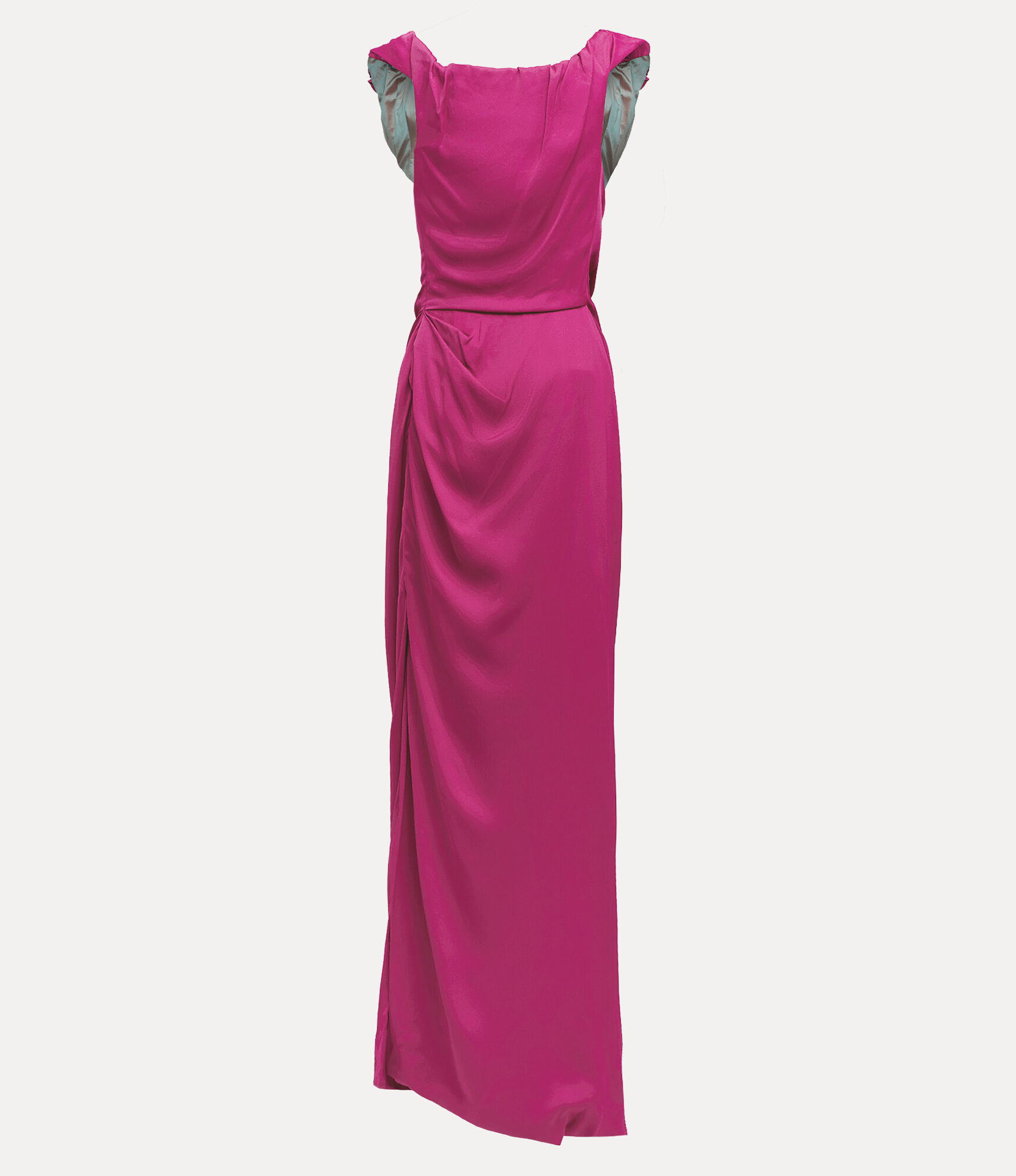 Long Ginnie Amber Dress in FUCHSIA | Vivienne Westwood®