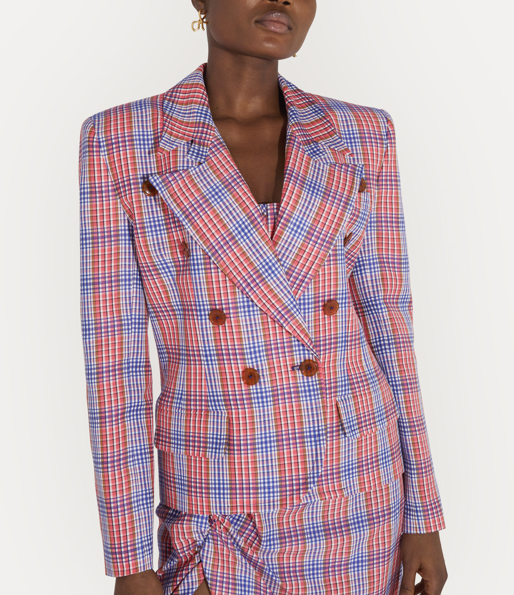 Stewart Jacket in RED-BLUE | Vivienne Westwood®