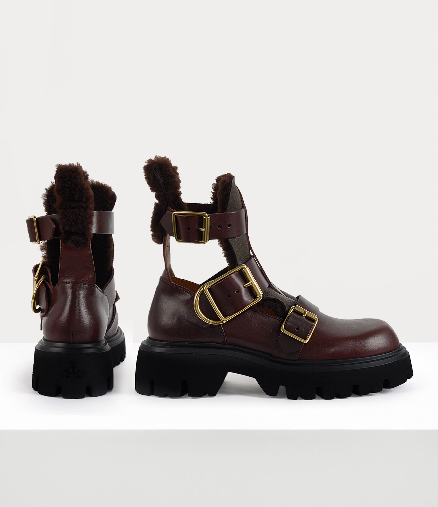 Rome Commando Boots in BROWN | Vivienne Westwood®
