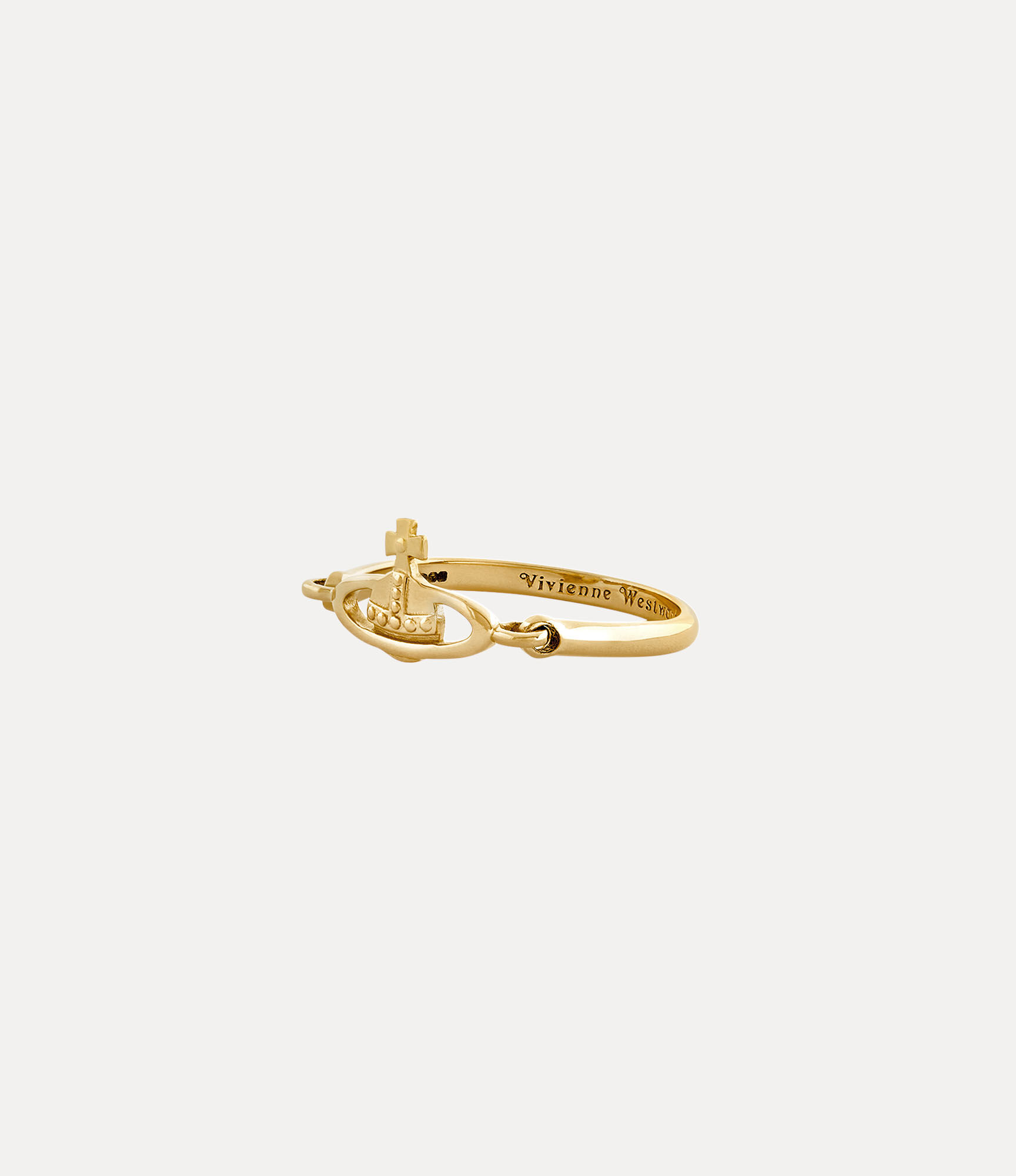 Vendome Ring in GOLD | Vivienne Westwood®
