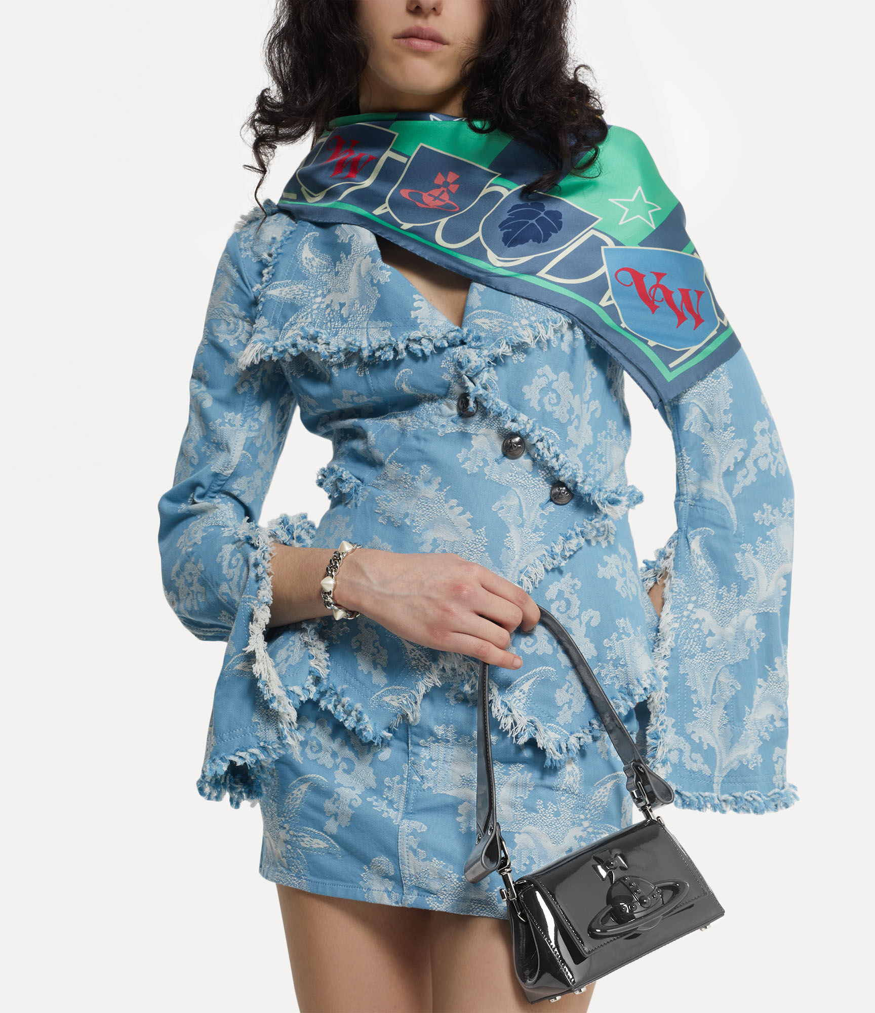 Hazel Small Handbag in BLACK | Vivienne Westwood®